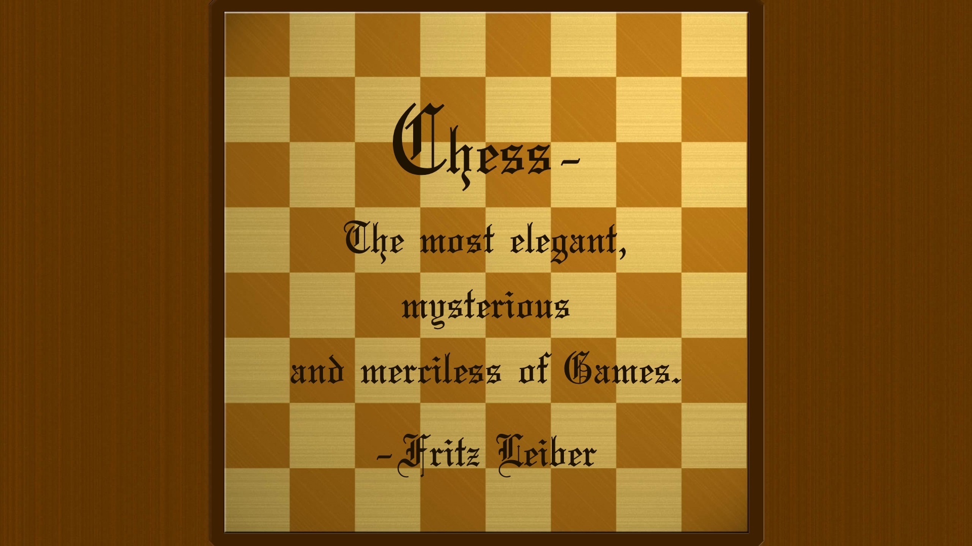 Chess Quotes Wallpapers - Wallpaper Cave