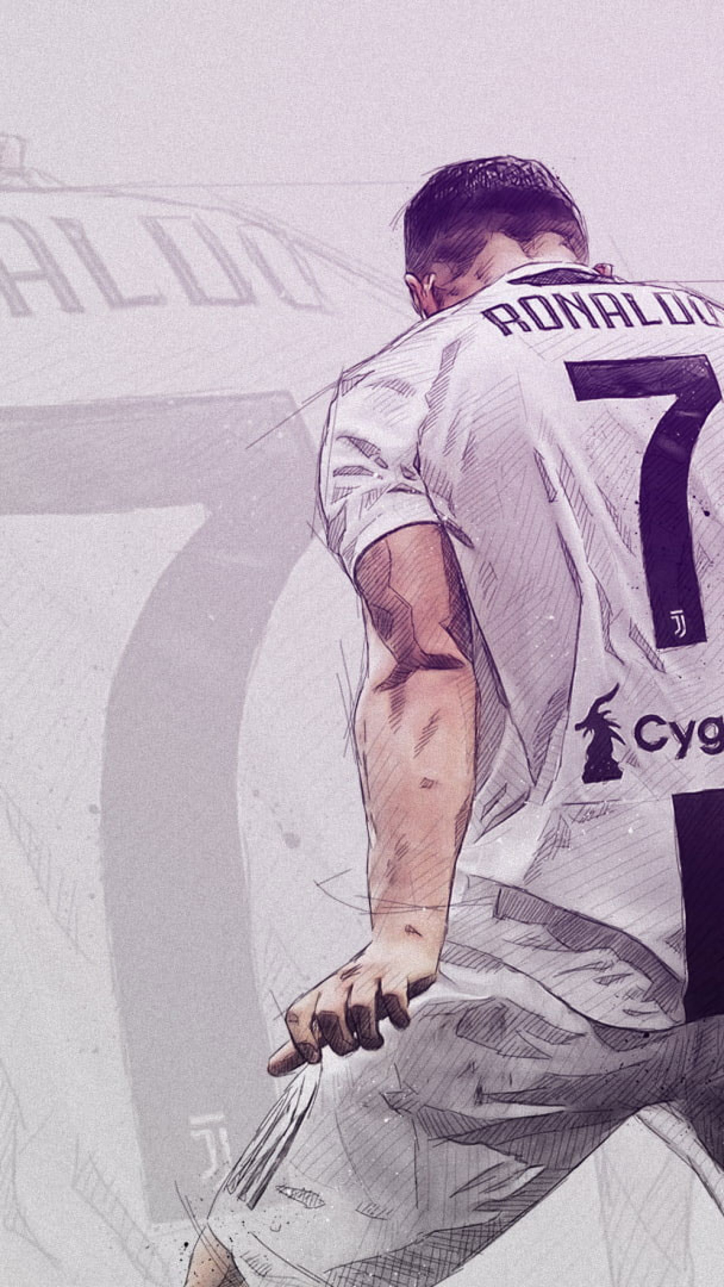 Ronaldo Sketch Wallpapers - Wallpaper Cave