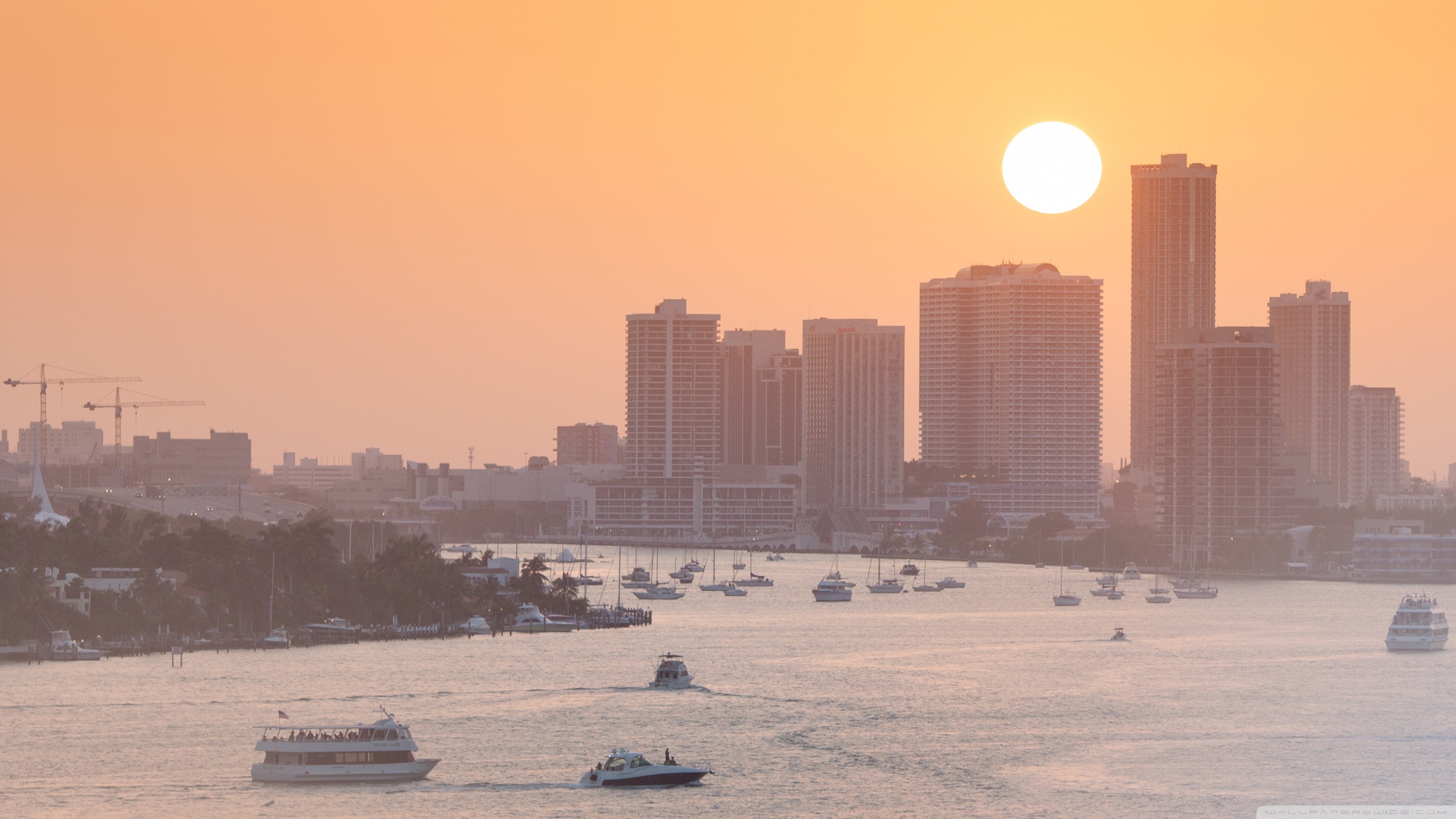 Miami Sunset Wallpapers - Wallpaper Cave