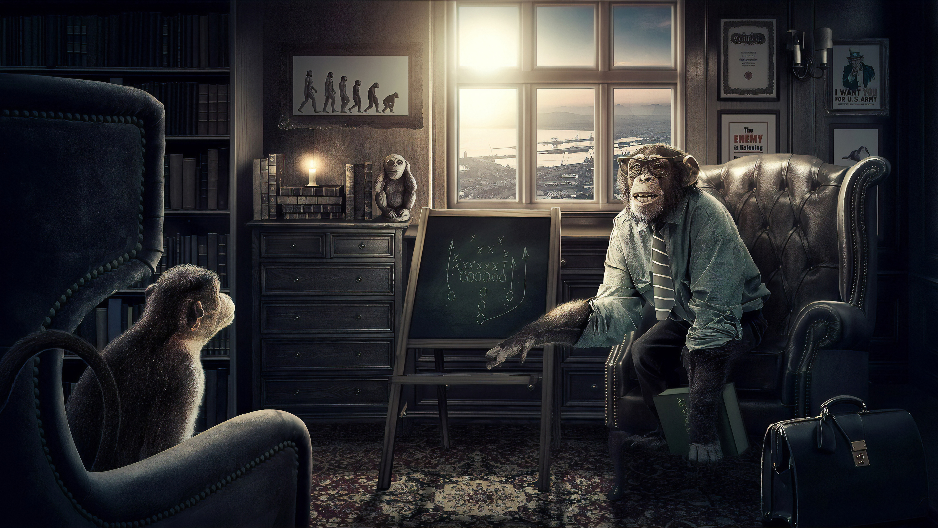 4k Monkey Wallpapers - Wallpaper Cave