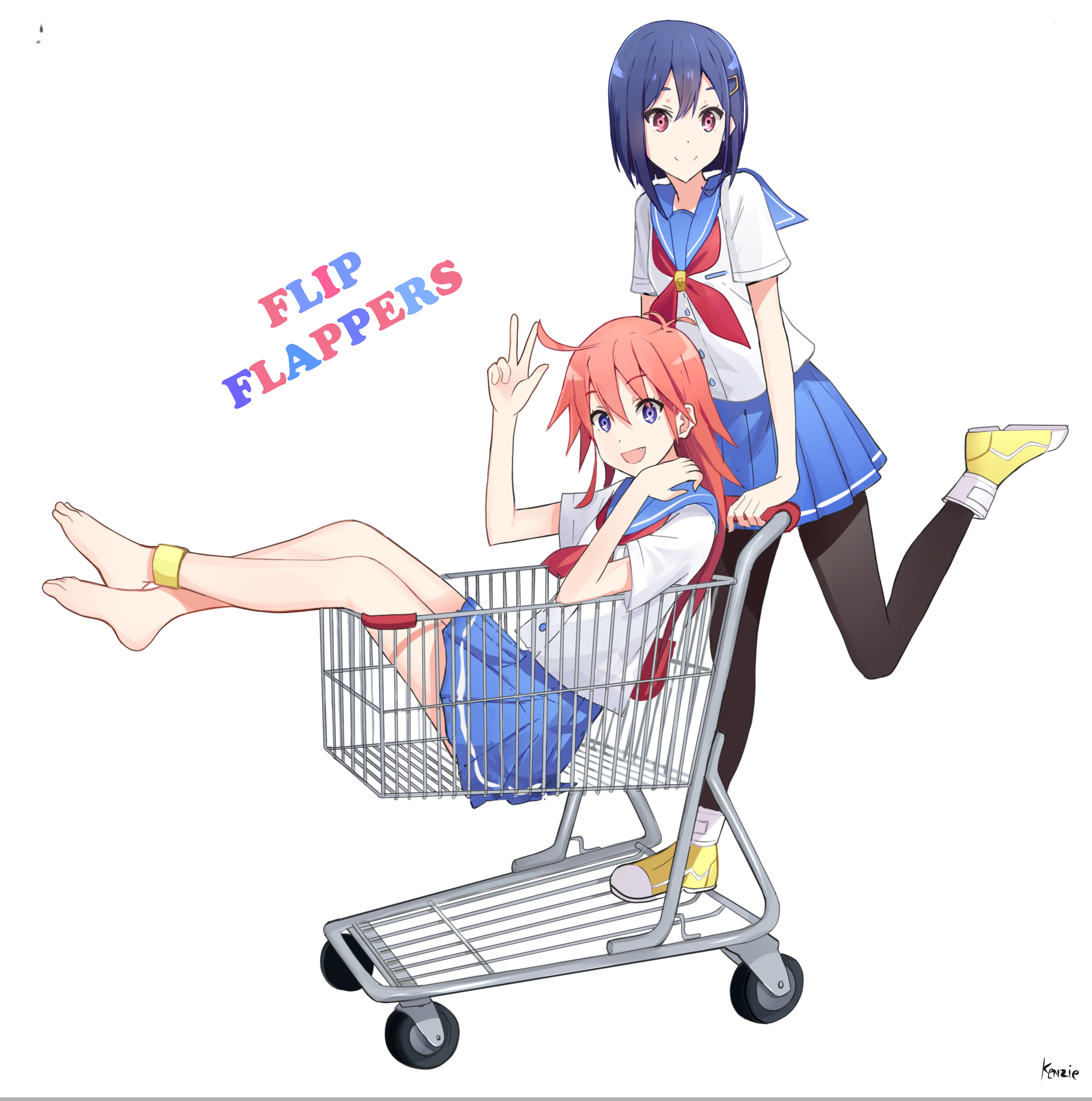 Flip Flappers iPhone Wallpapers - Wallpaper Cave
