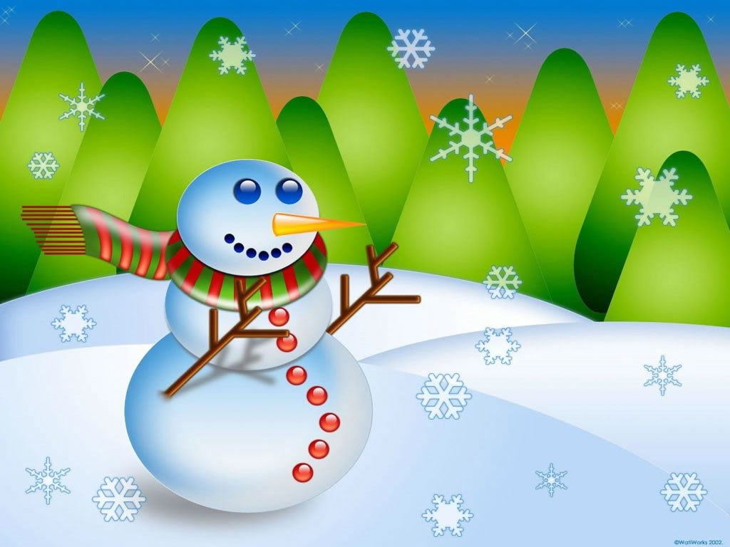 Snow Cartoon Wallpapers - Wallpaper Cave