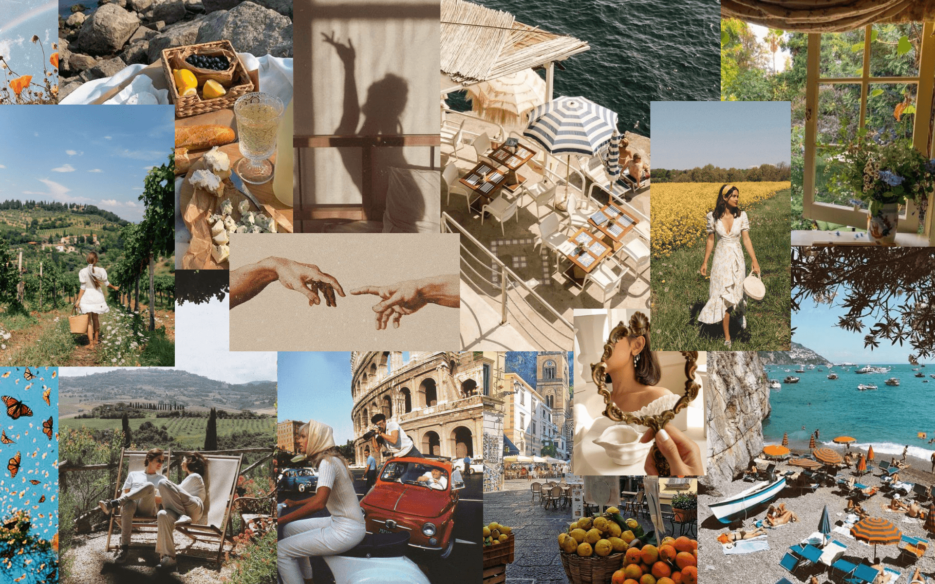 Summer Collage Desktop Wallpapers - Wallpaper Cave