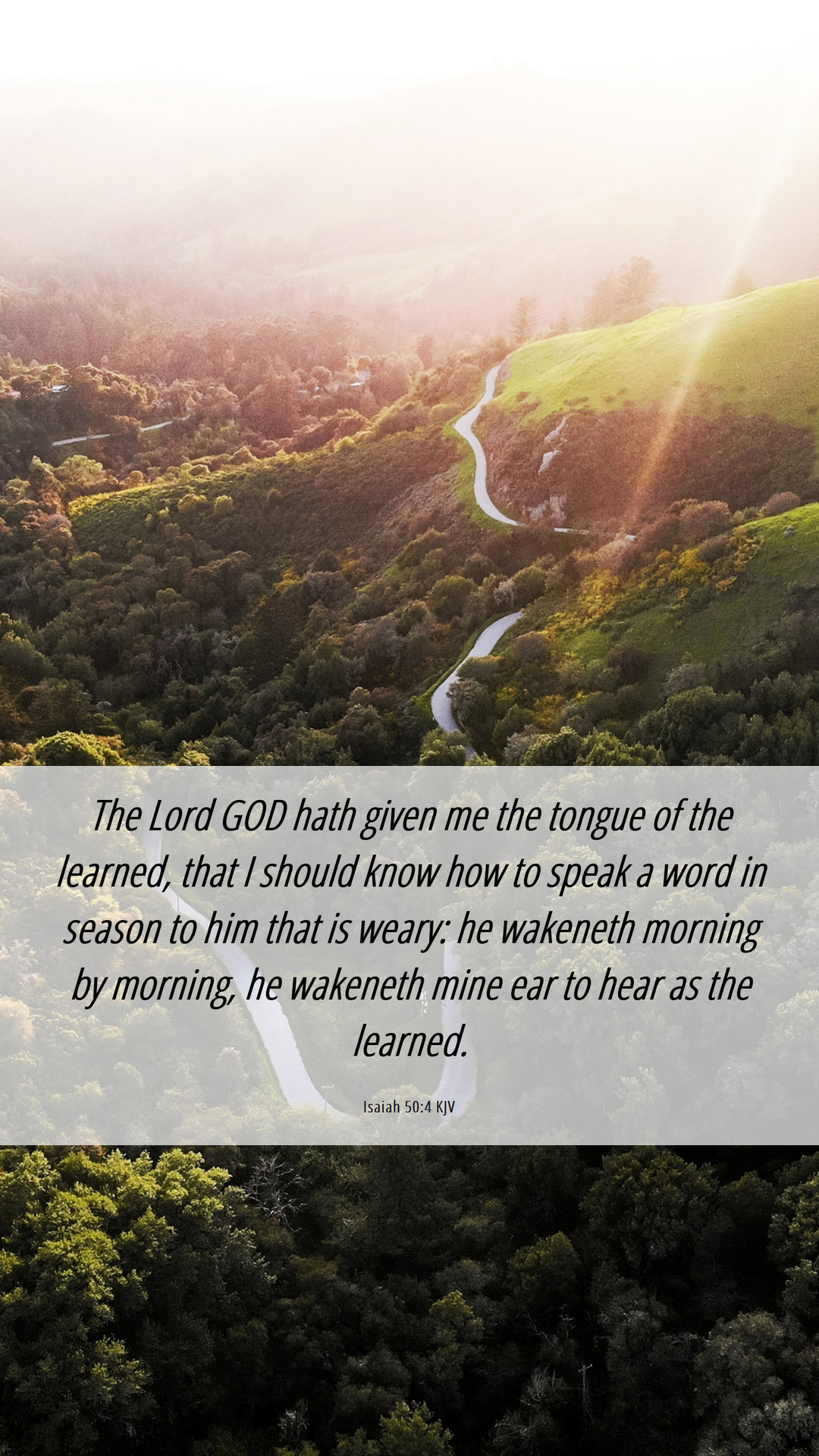 Isaiah 50:4 Wallpapers - Wallpaper Cave