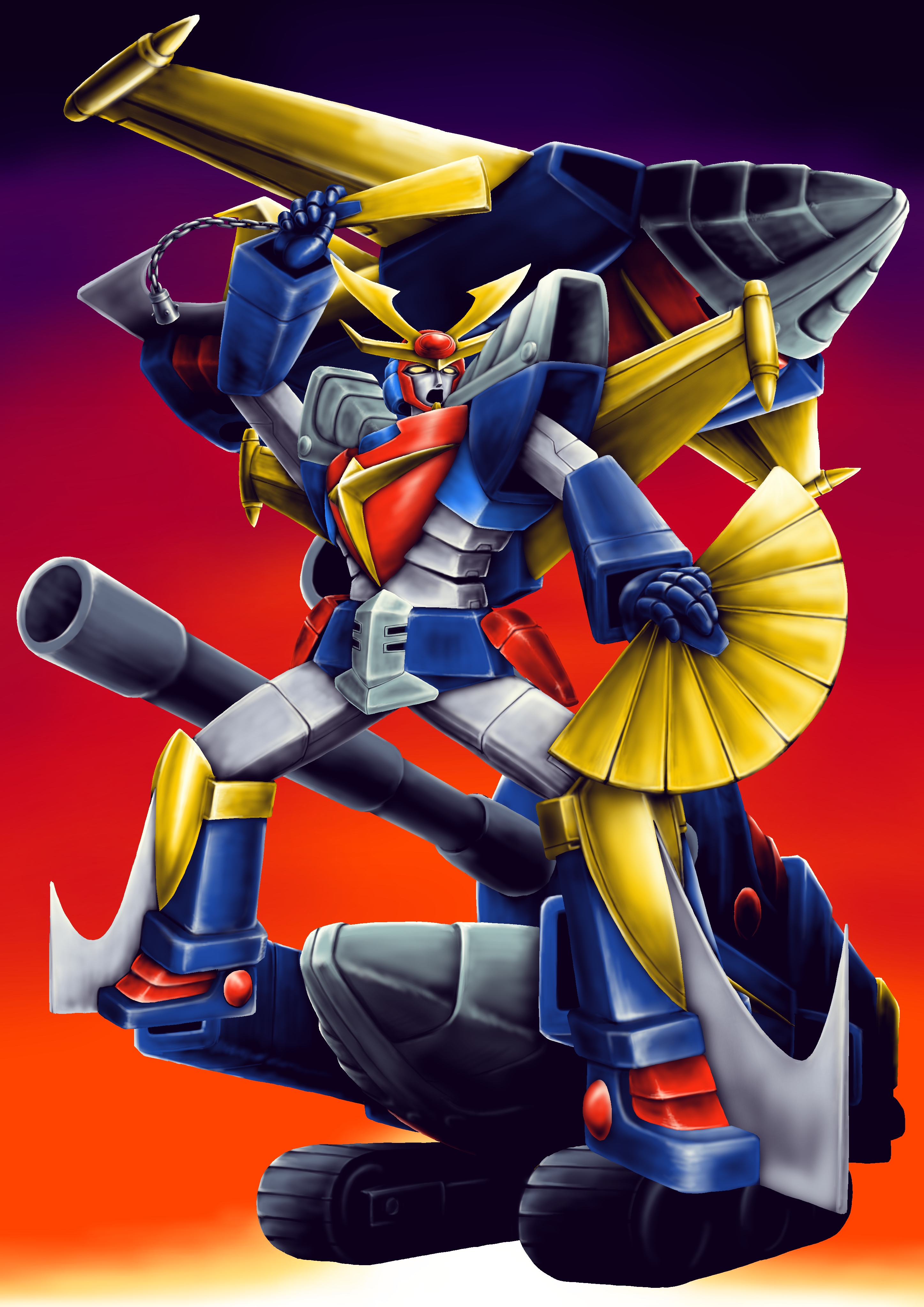 Invincible Steel Man Daitarn 3 Wallpapers - Wallpaper Cave