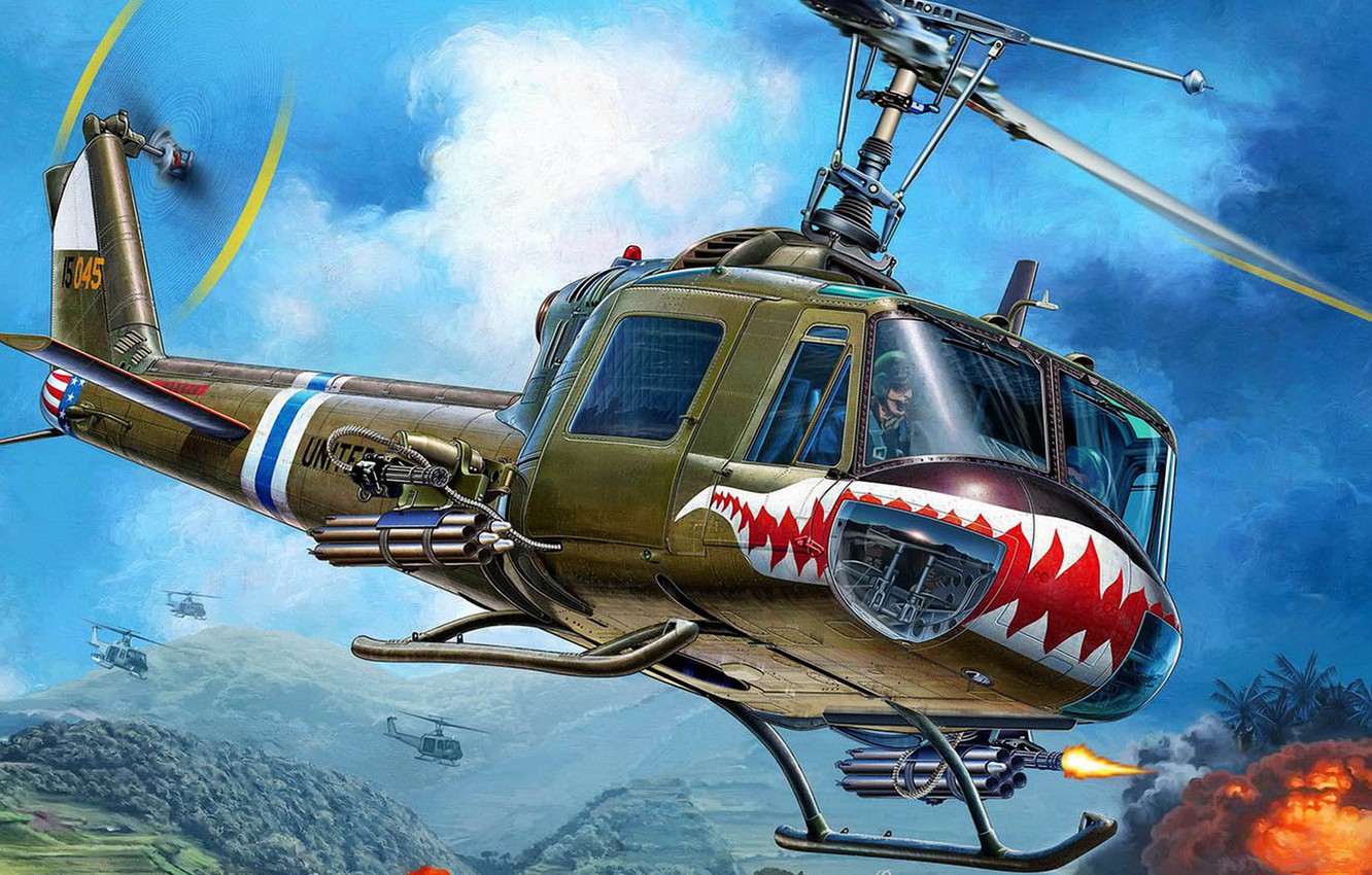 Huey Helicopter Wallpapers - Wallpaper Cave