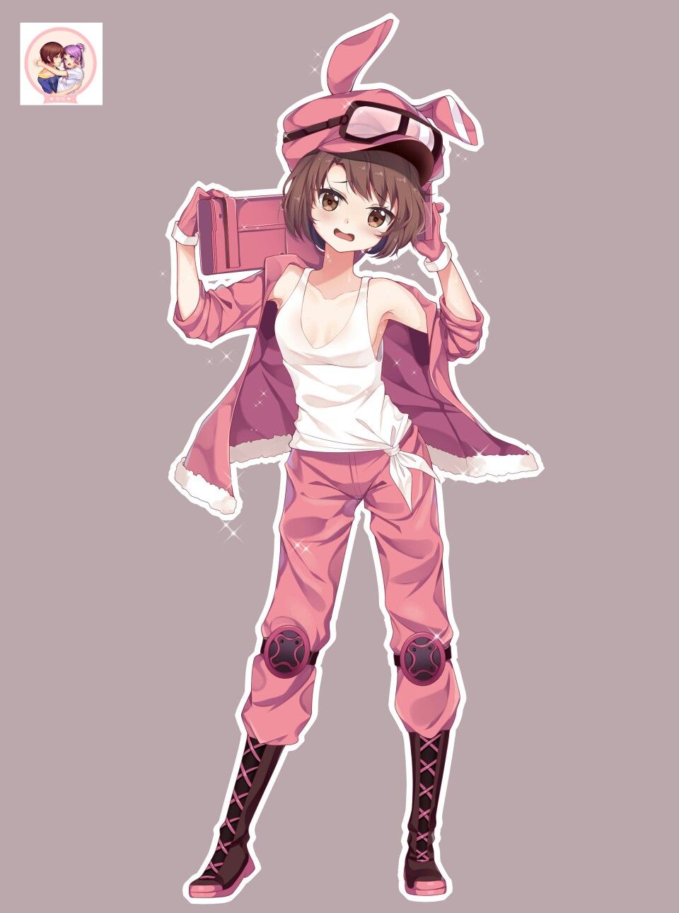 Pink Devil GGO Wallpapers - Wallpaper Cave