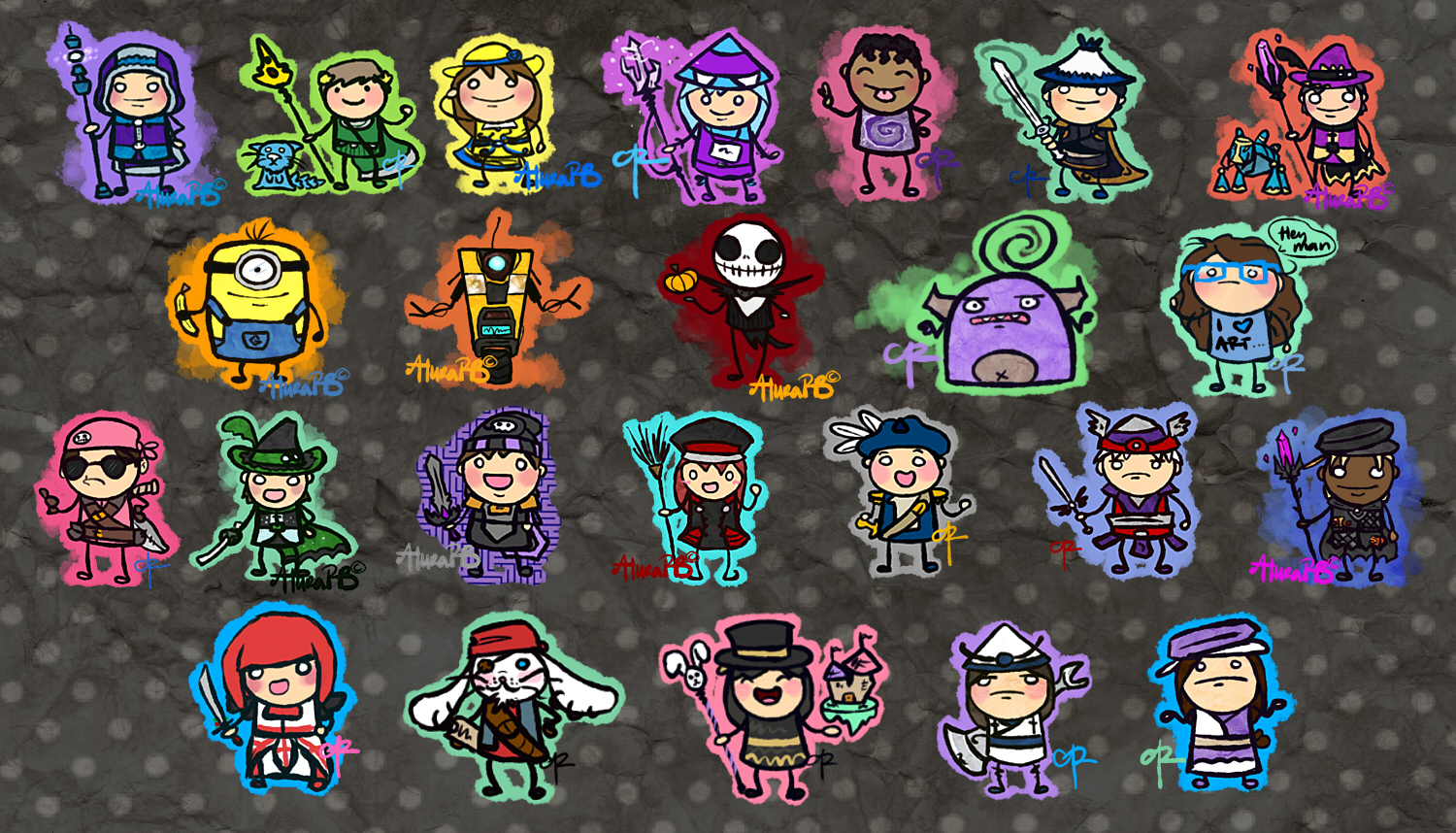 Marvel Doodle Wallpapers - Wallpaper Cave