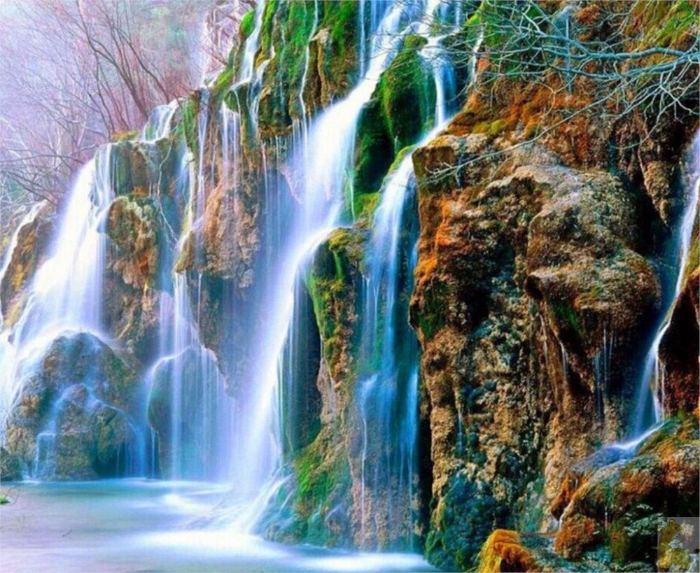 Spring Mountains Waterfall Wallpapers - Wallpaper Cave
