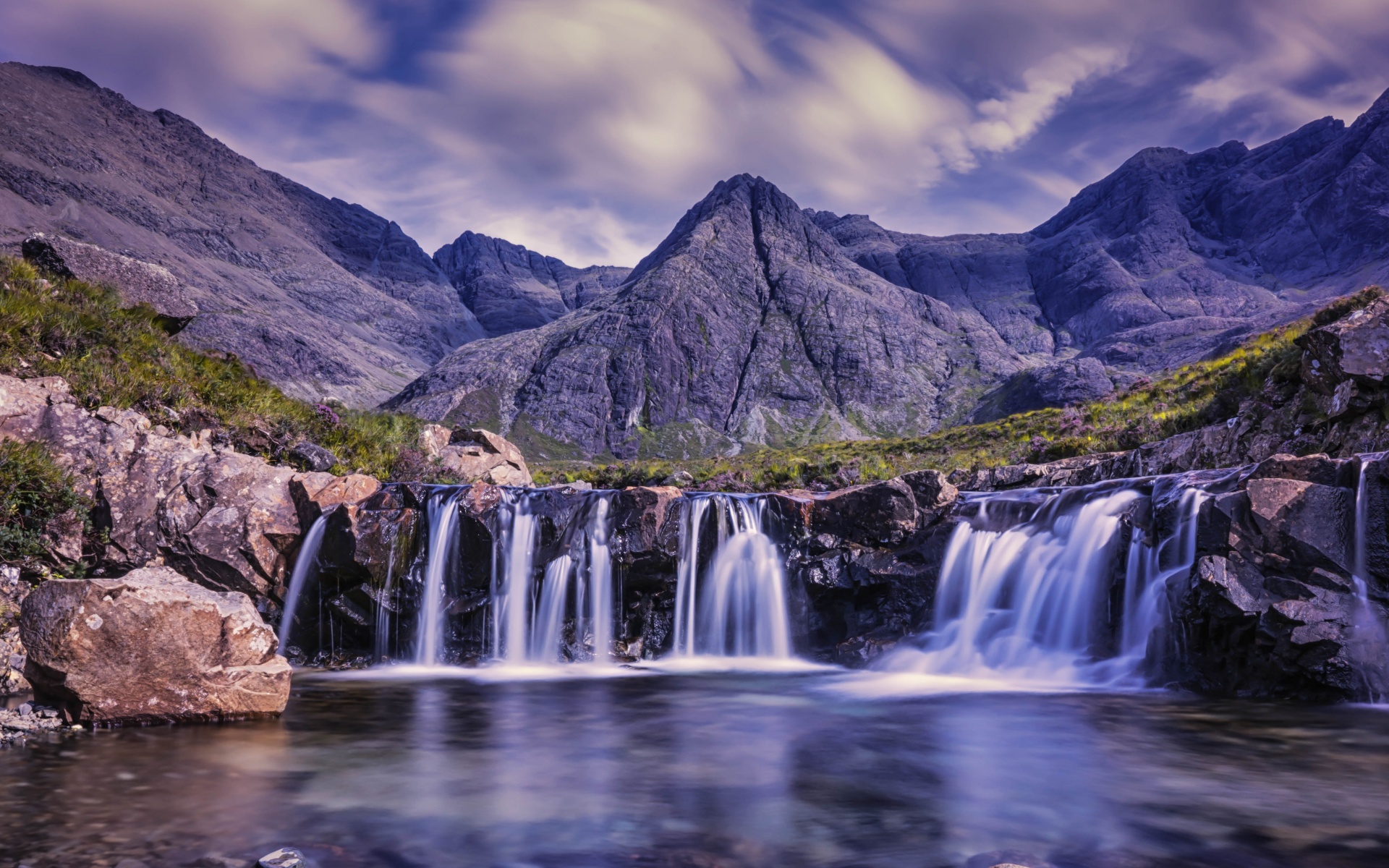 Spring Mountains Waterfall Wallpapers - Wallpaper Cave
