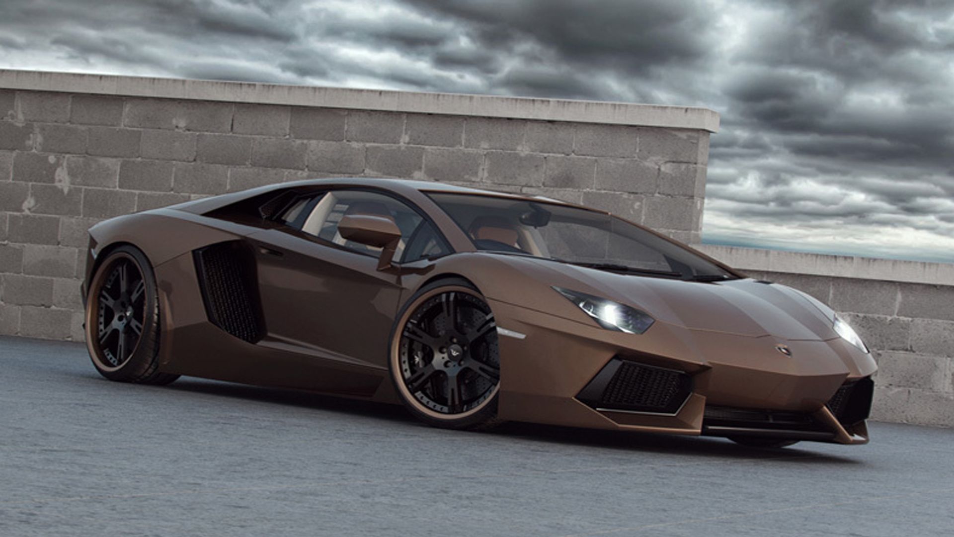 Brown Lamborghini Aventador Wallpapers - Wallpaper Cave