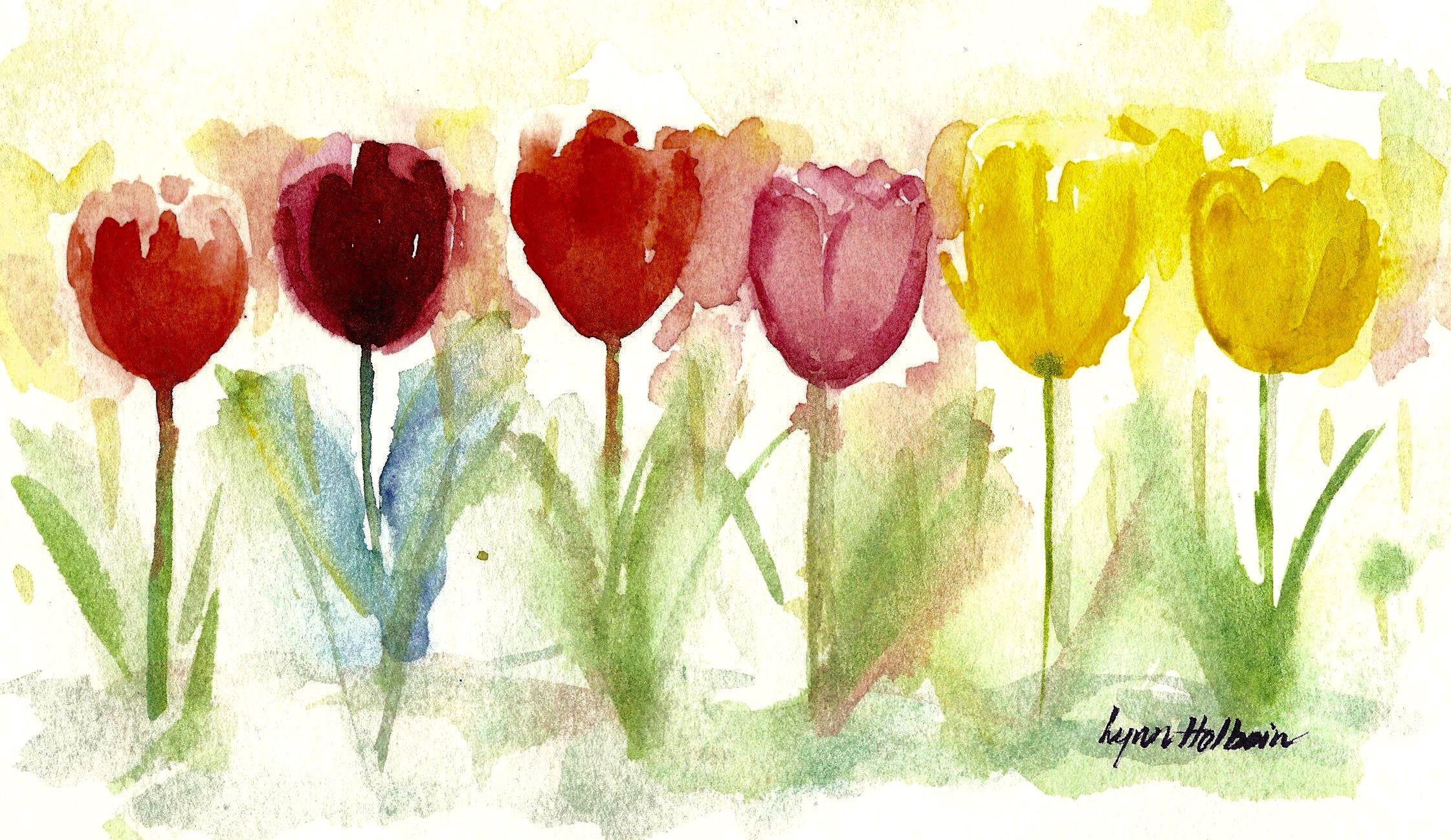 Easter Spring Watercolour Wallpapers - Wallpaper Cave
