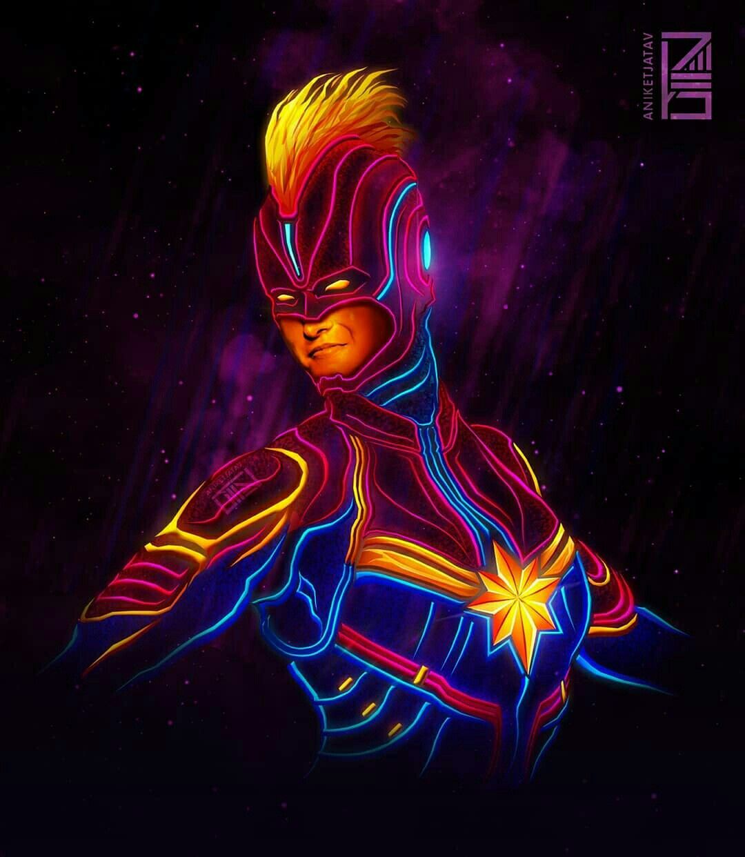 Neon Hero Wallpapers - Wallpaper Cave