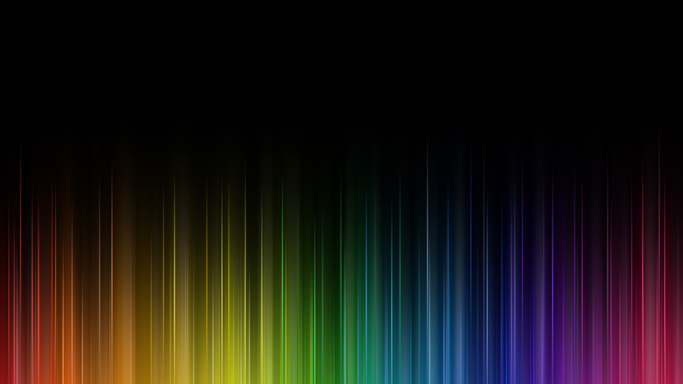 Desktop Black Rainbow Wallpapers - Wallpaper Cave