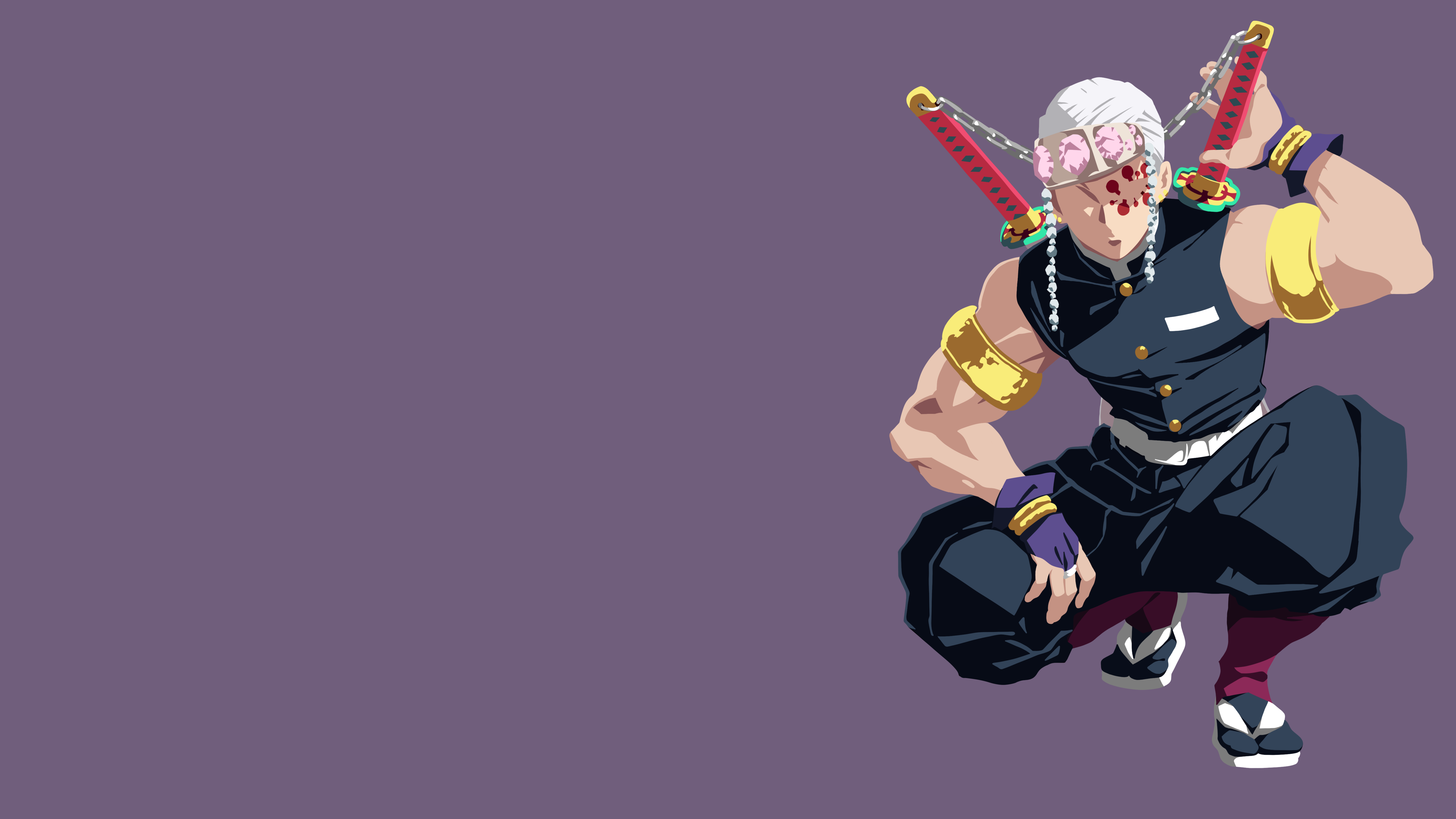 Demon Slayer Uzui Wallpapers - Wallpaper Cave