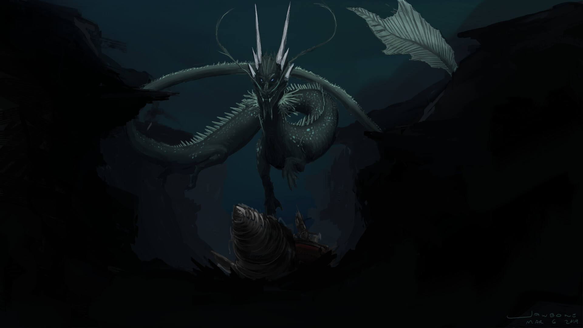 Manda Kaiju Wallpapers - Wallpaper Cave