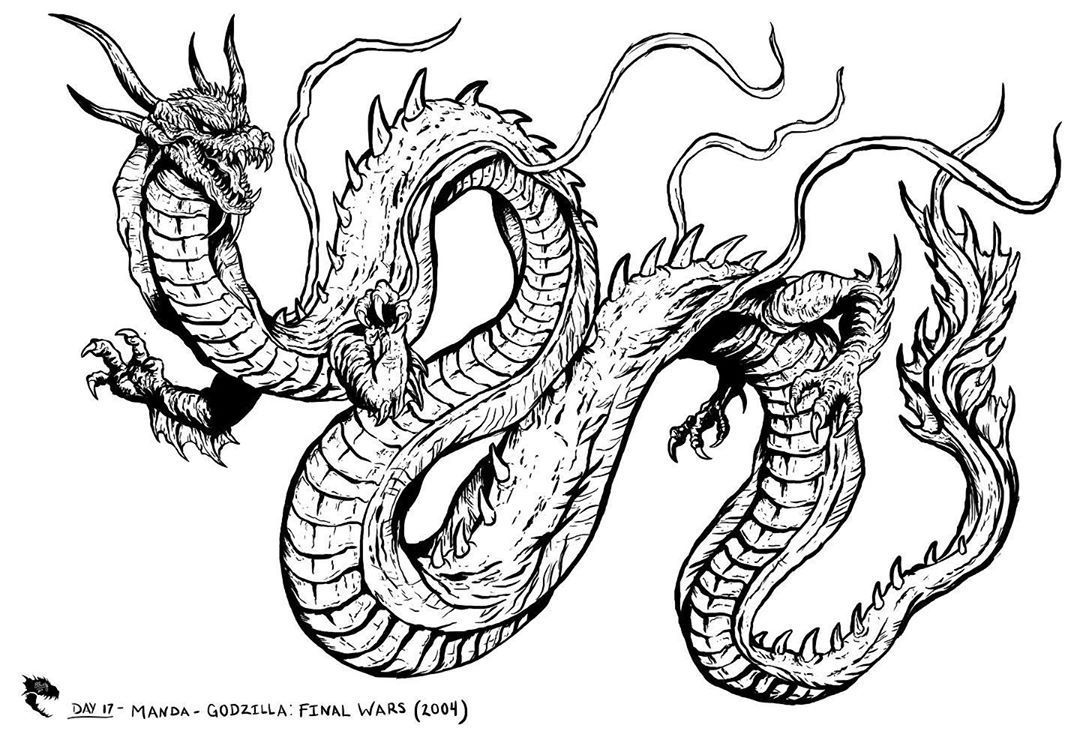 Manda Kaiju Wallpapers - Wallpaper Cave