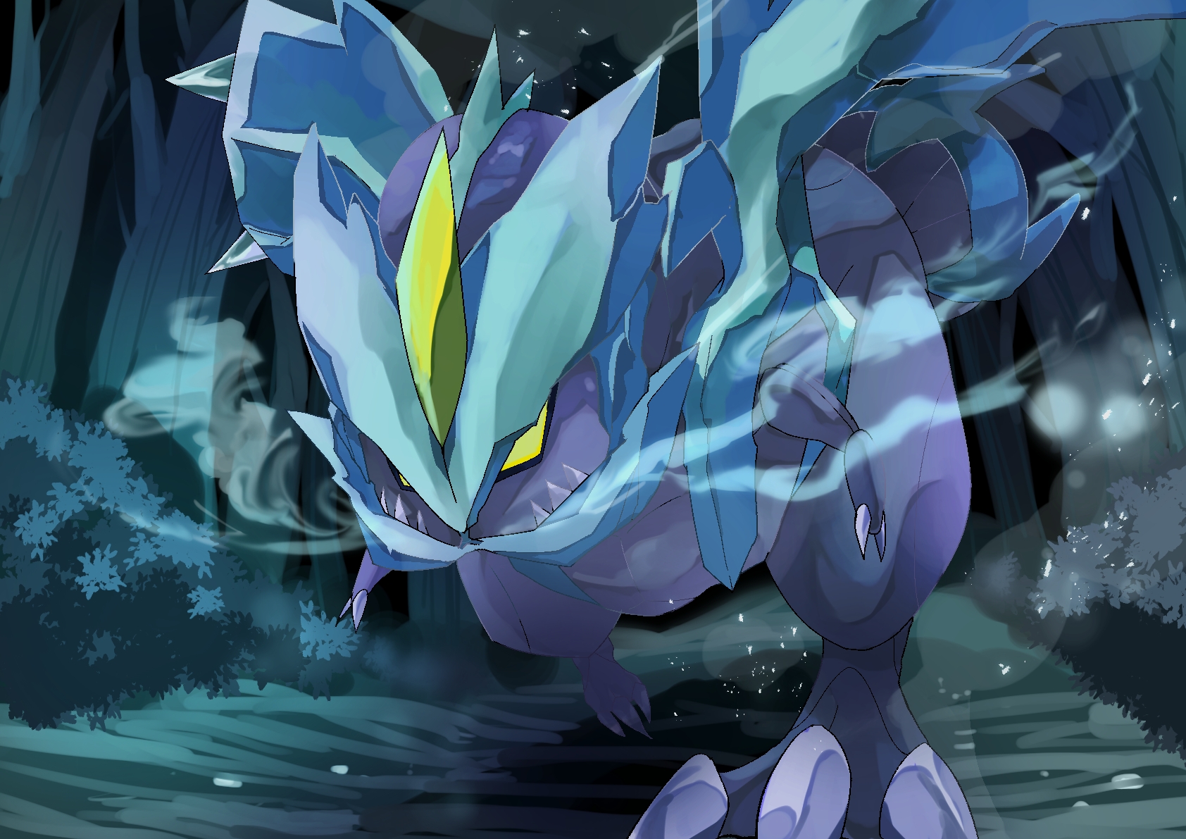 Blue Kyurem Wallpapers - Wallpaper Cave