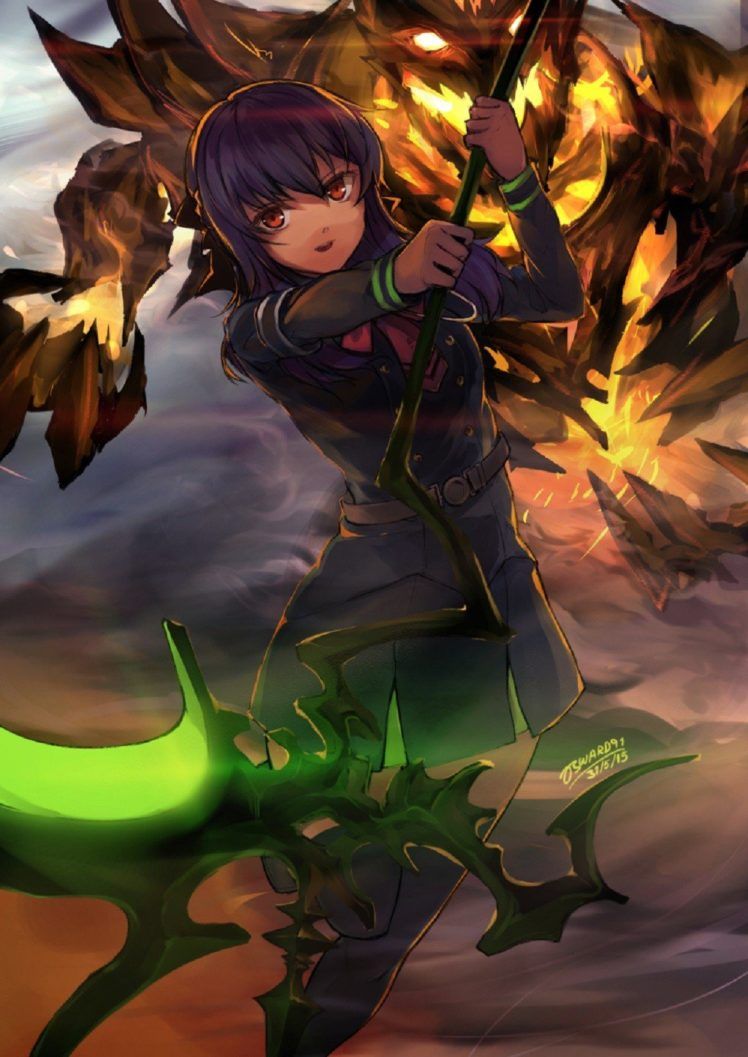 Shinoa Phone Wallpapers - Wallpaper Cave