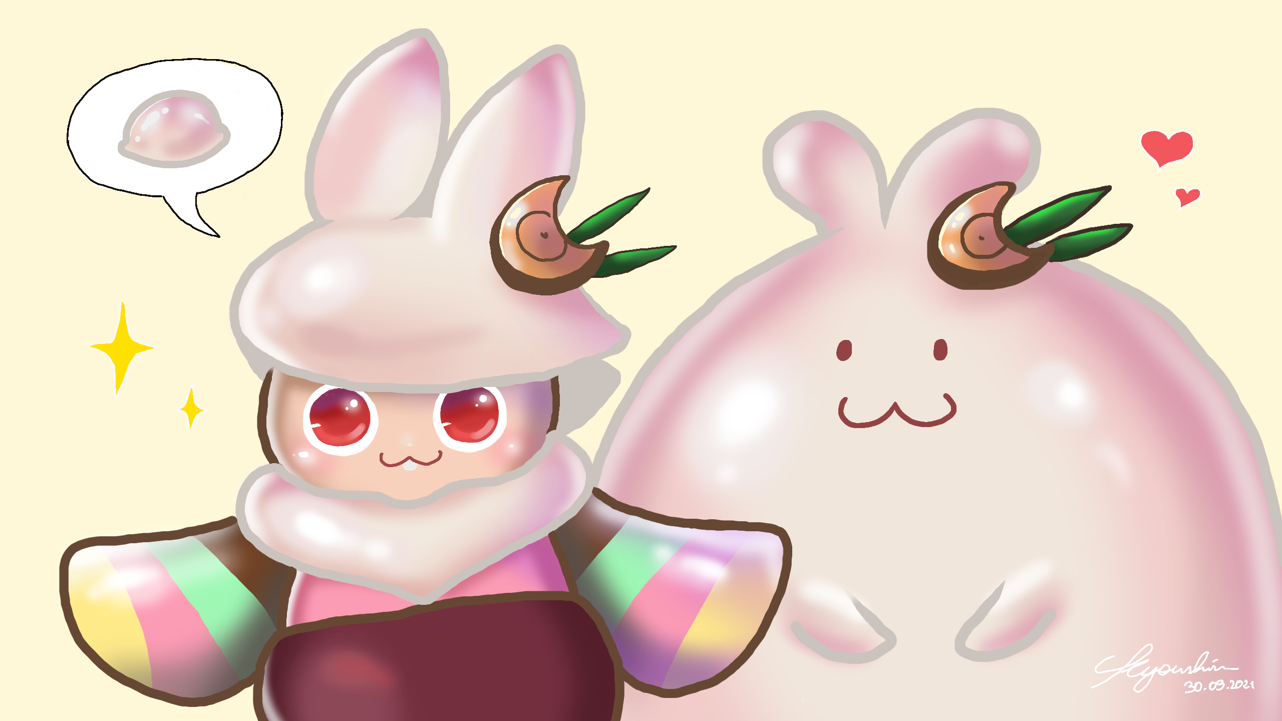 Moon Rabbit Cookie Wallpapers - Wallpaper Cave