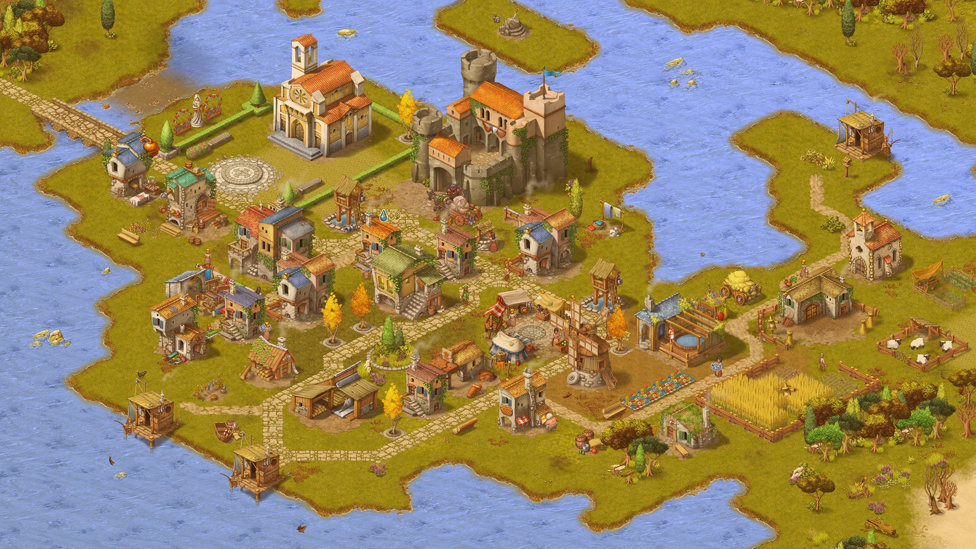 Townsmen - A Kingdom Rebuilt Wallpapers - Wallpaper Cave