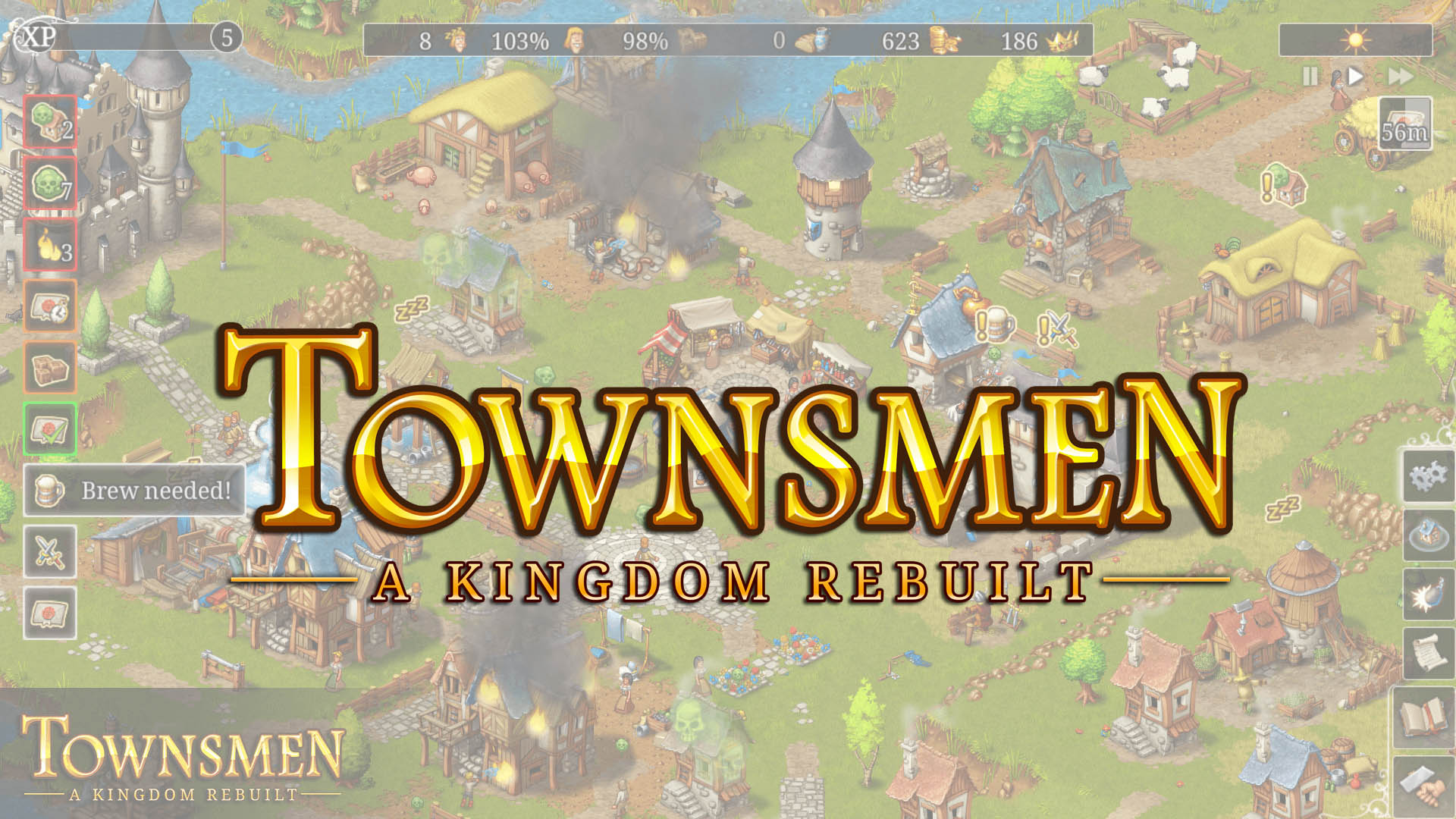 Townsmen - A Kingdom Rebuilt Wallpapers - Wallpaper Cave