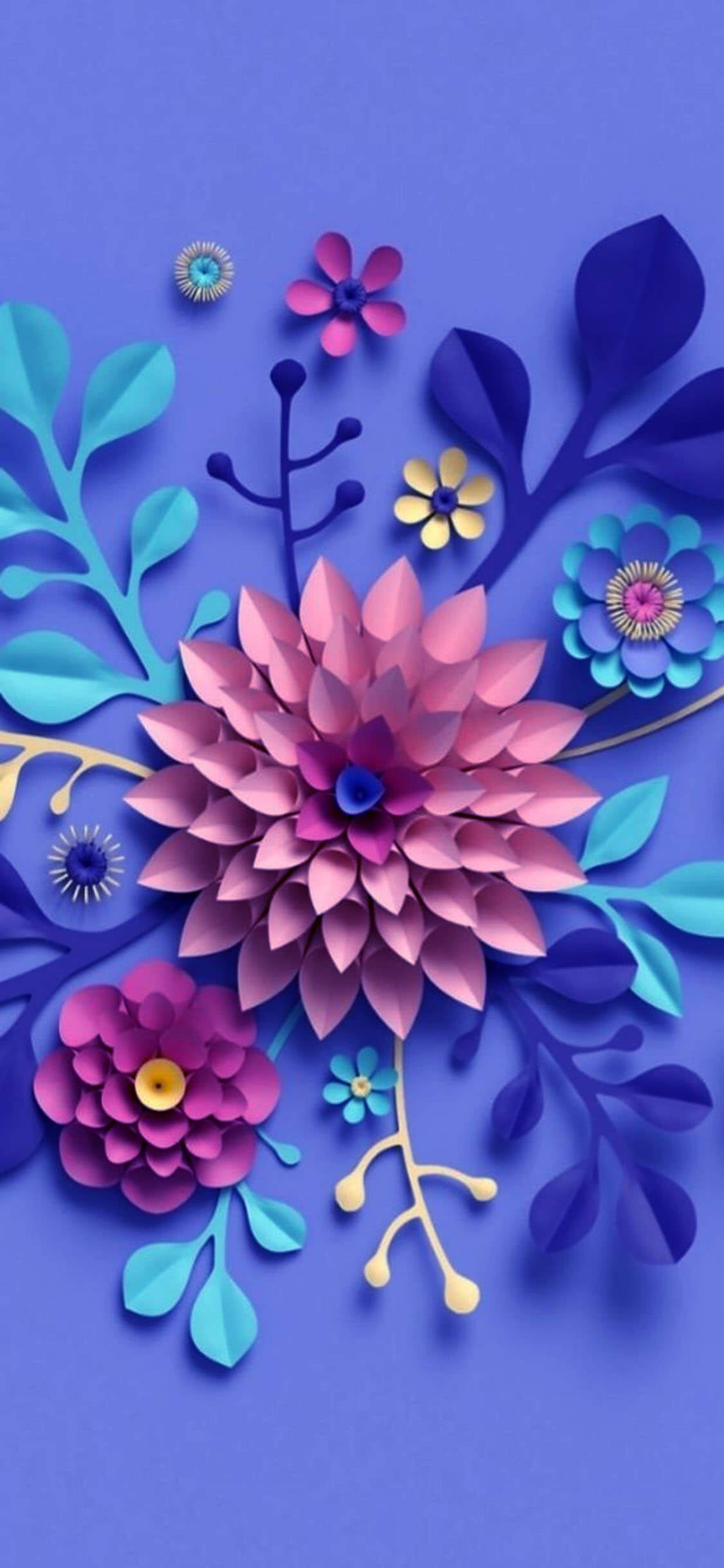 Paper Flower Wallpapers - Wallpaper Cave