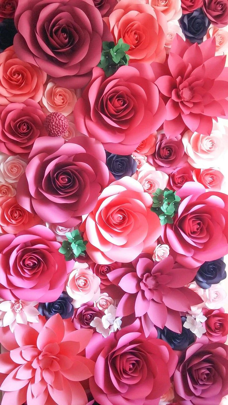 Paper Flower Wallpapers - Wallpaper Cave