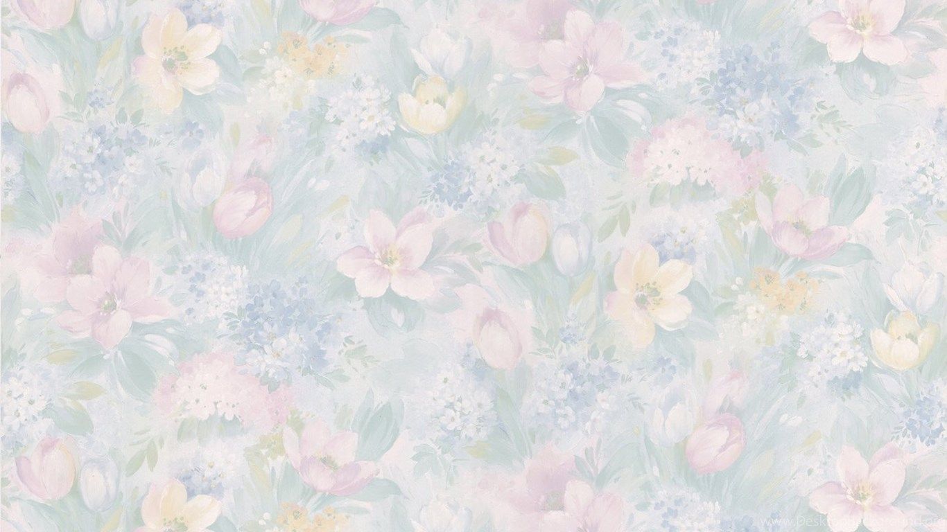 Spring Pastel Flowers Desktop Wallpapers - Wallpaper Cave