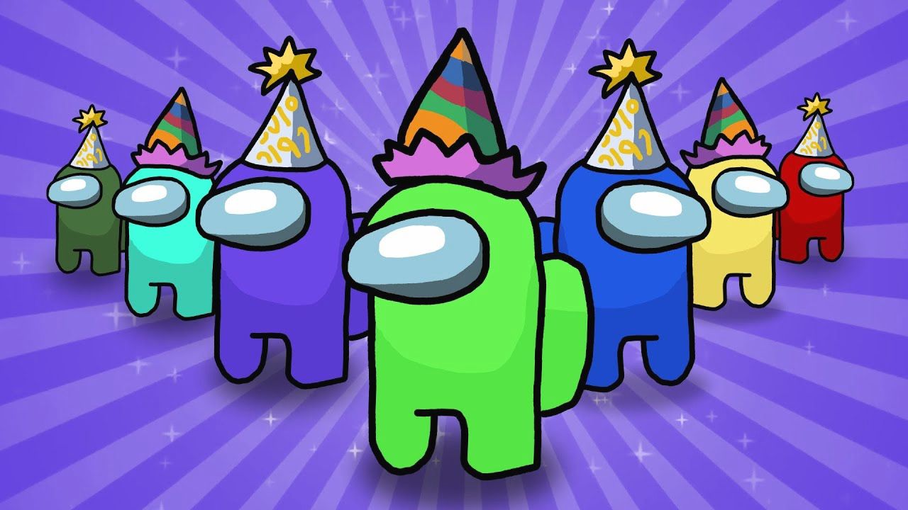 Among Us Party Wallpapers - Wallpaper Cave