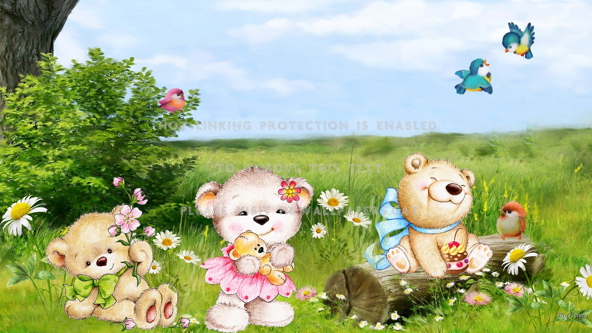 Teddy Bear Spring Wallpapers - Wallpaper Cave