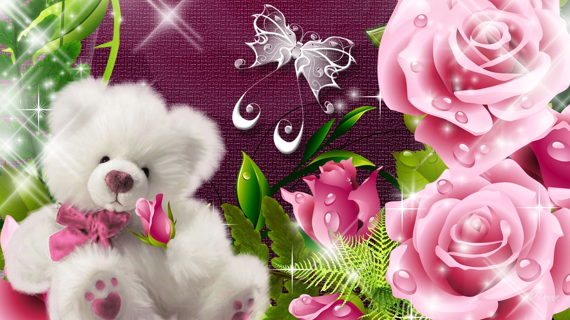 Teddy Bear Spring Wallpapers - Wallpaper Cave