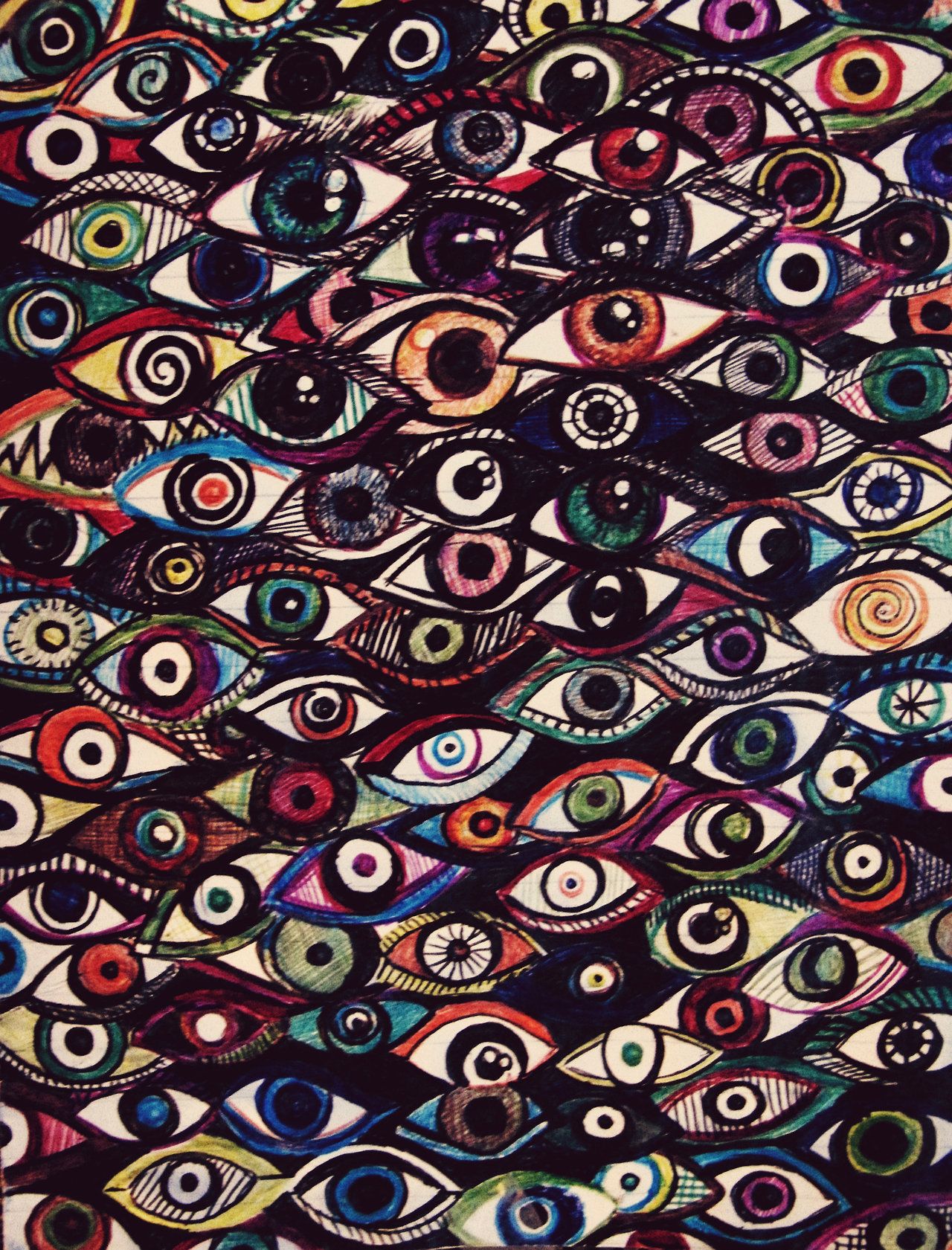 Trippy Eye Wallpapers - Wallpaper Cave