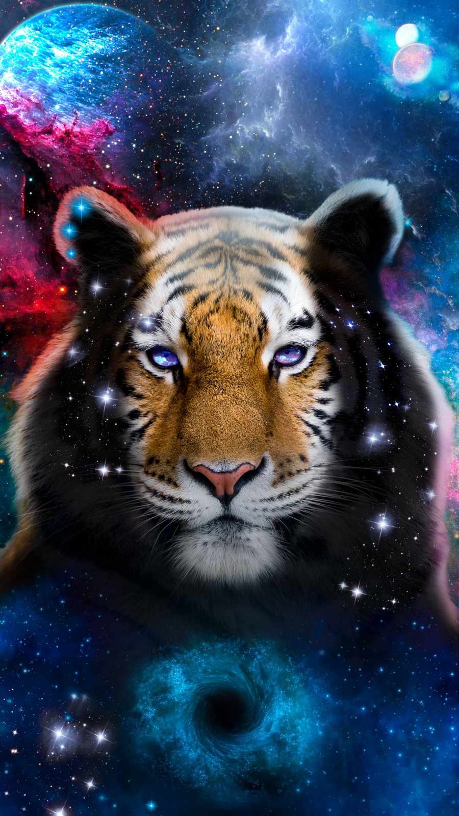 Space Tiger Wallpapers - Wallpaper Cave