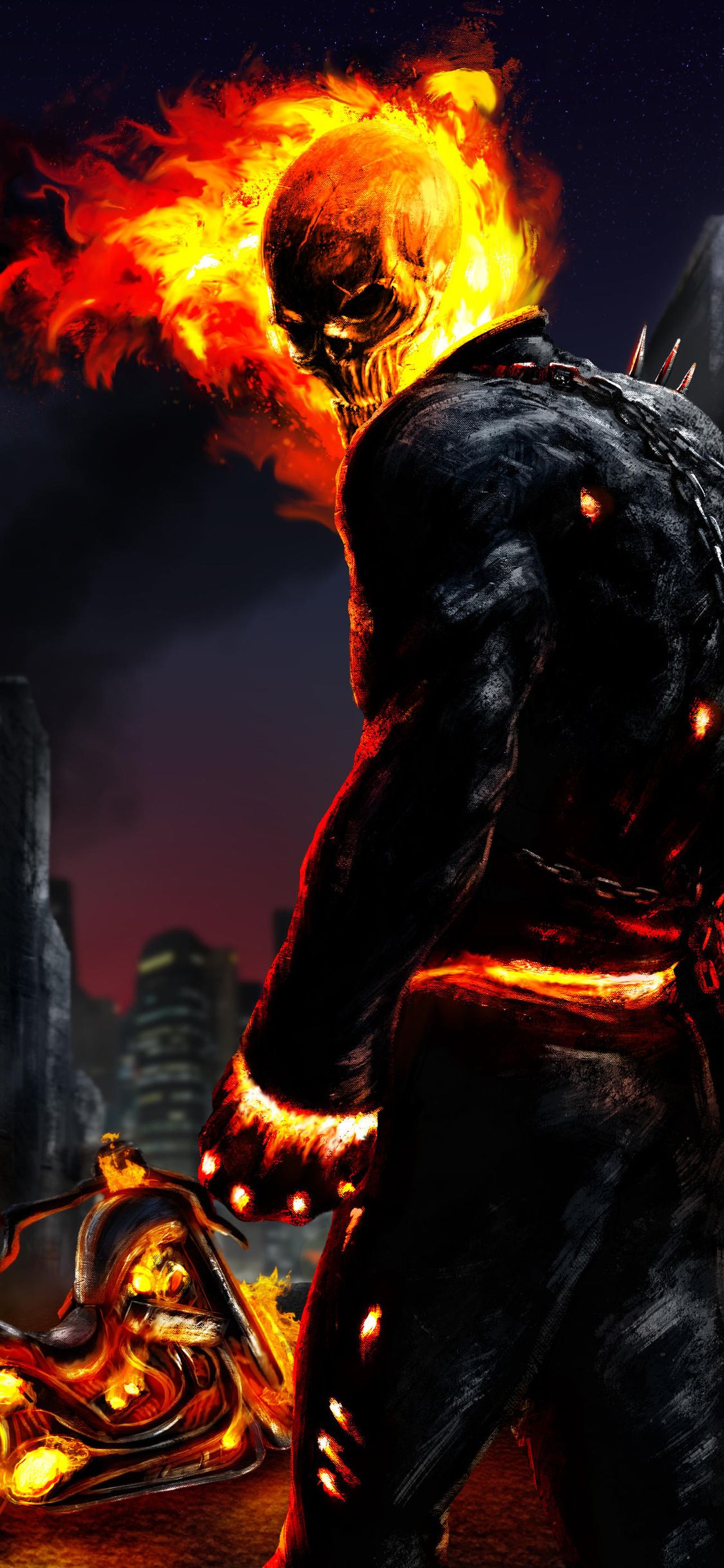 Ghost Rider 4k iPhone Wallpapers - Wallpaper Cave