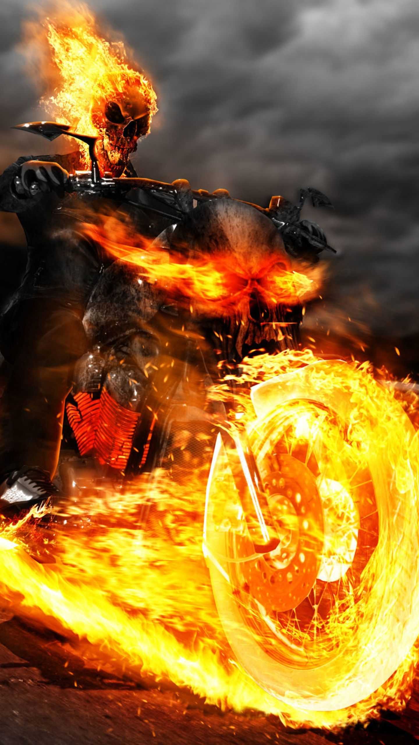 Ghost Rider 4k iPhone Wallpapers - Wallpaper Cave