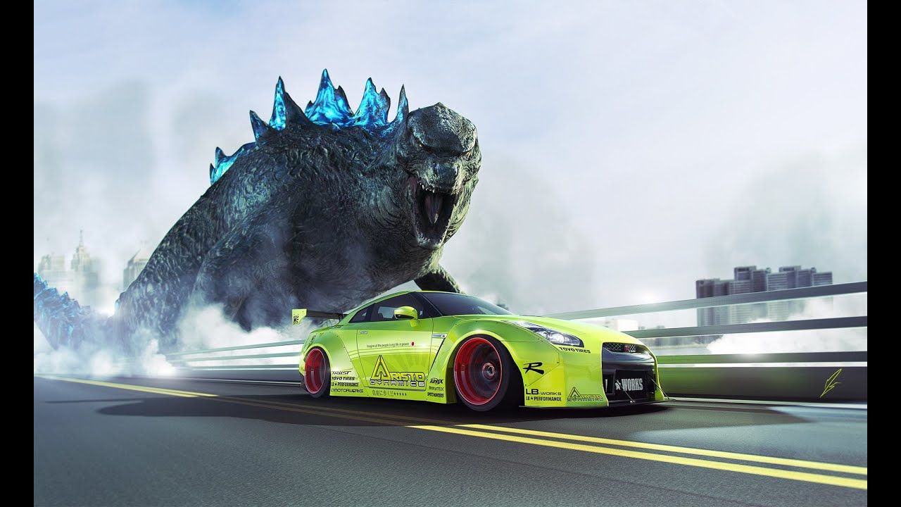 Godzilla Car Wallpapers - Wallpaper Cave