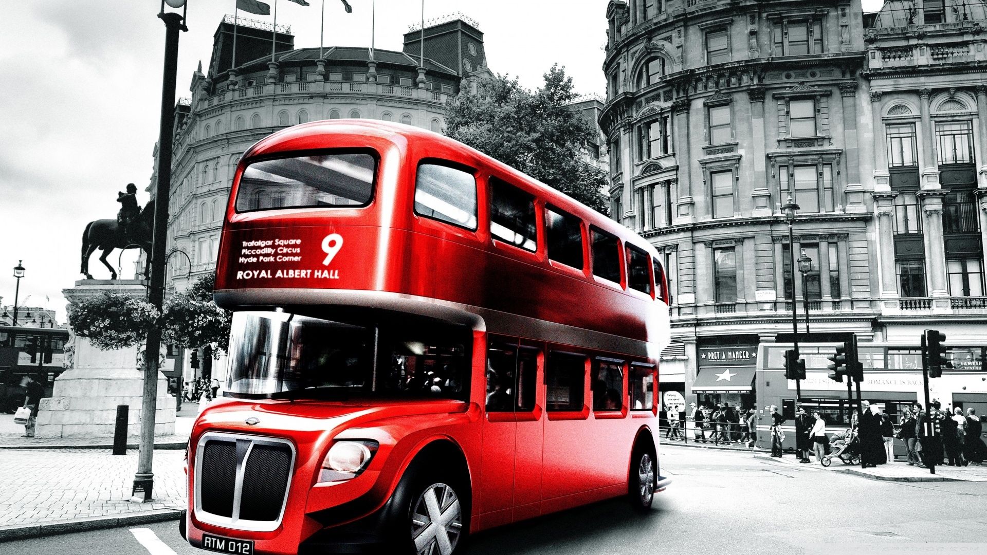 Red Bus Wallpapers - Wallpaper Cave