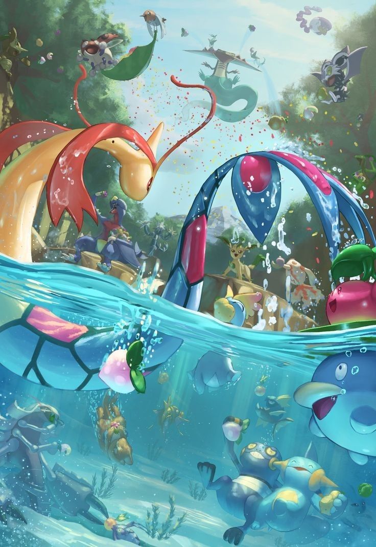 Pokémon Water Type Wallpapers - Wallpaper Cave