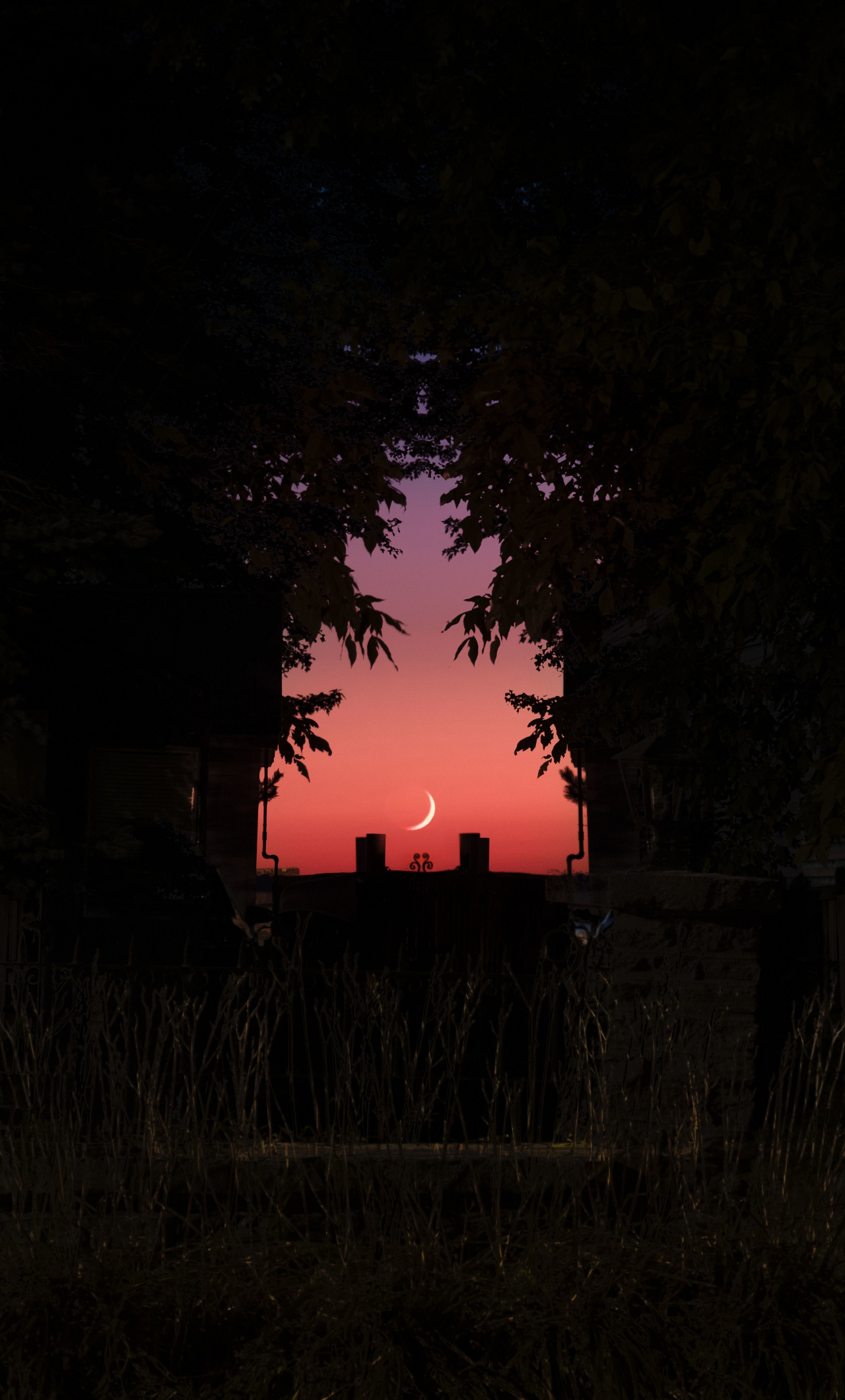 Sunset Moon Wallpapers - Wallpaper Cave