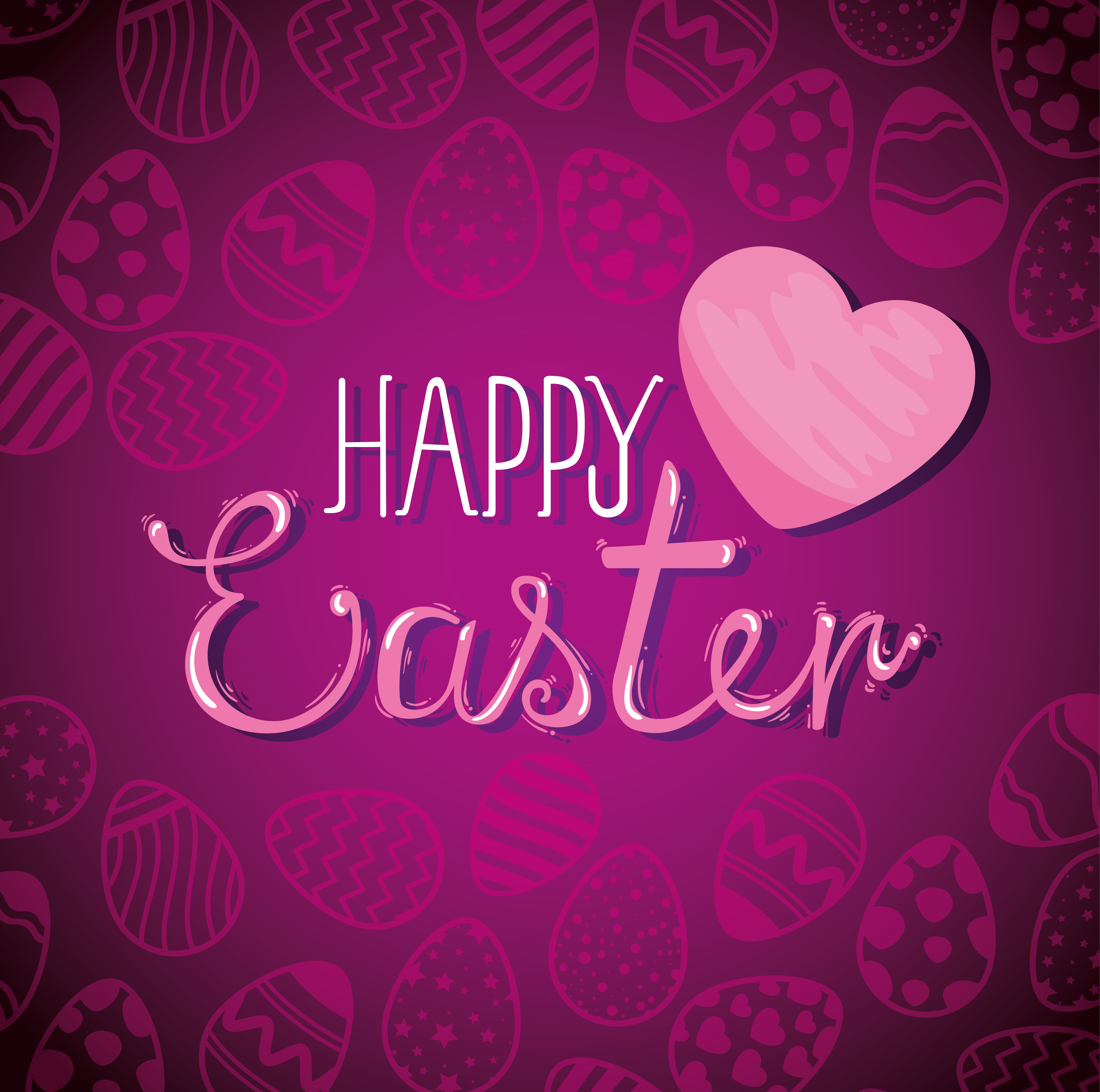 Easter Heart Wallpapers - Wallpaper Cave