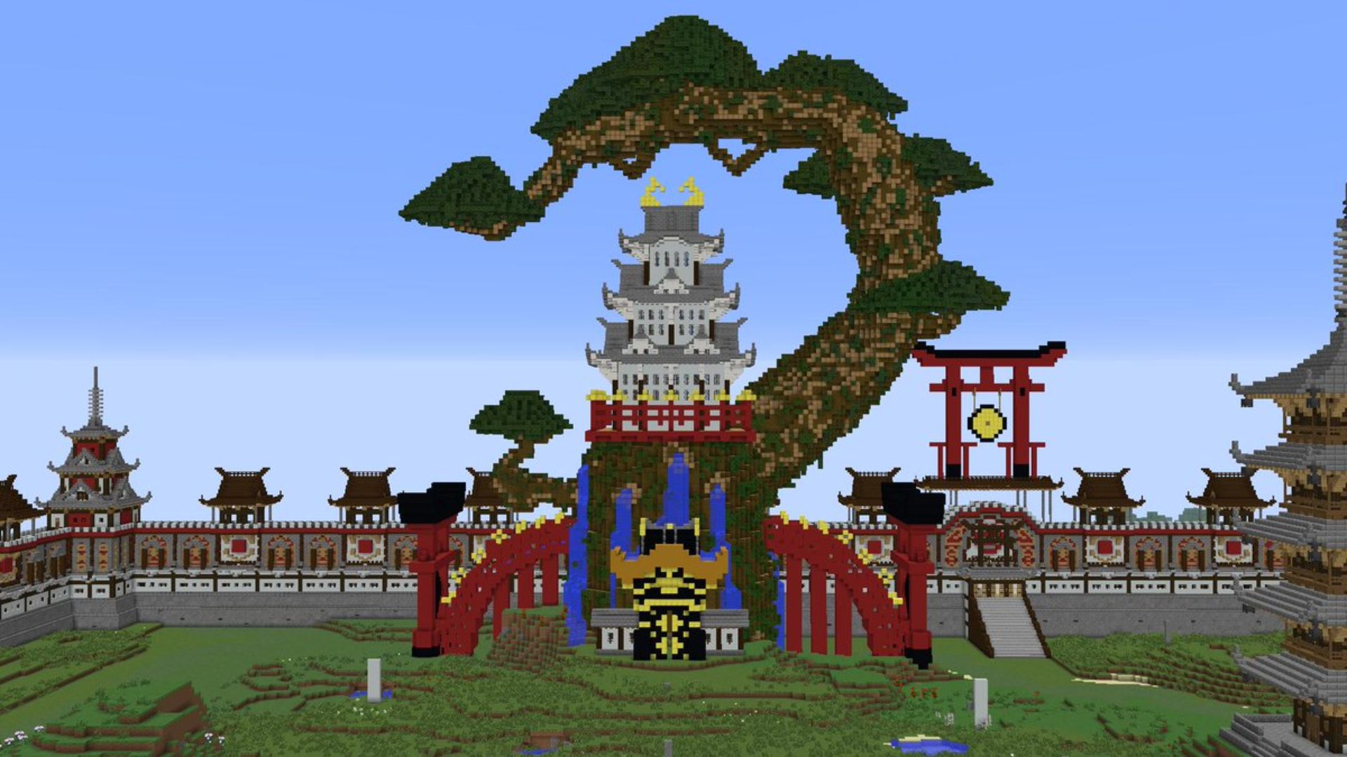 Minecraft Building Wallpapers - Wallpaper Cave