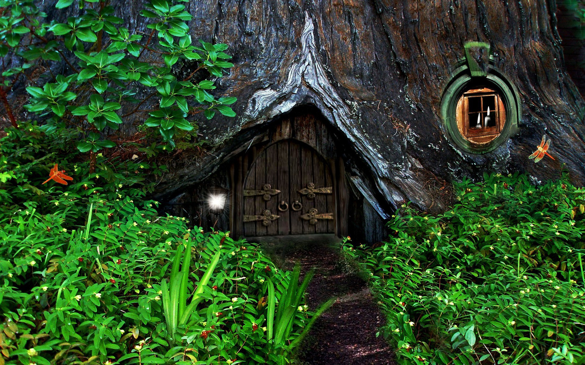 House In Forest Wallpapers - Wallpaper Cave