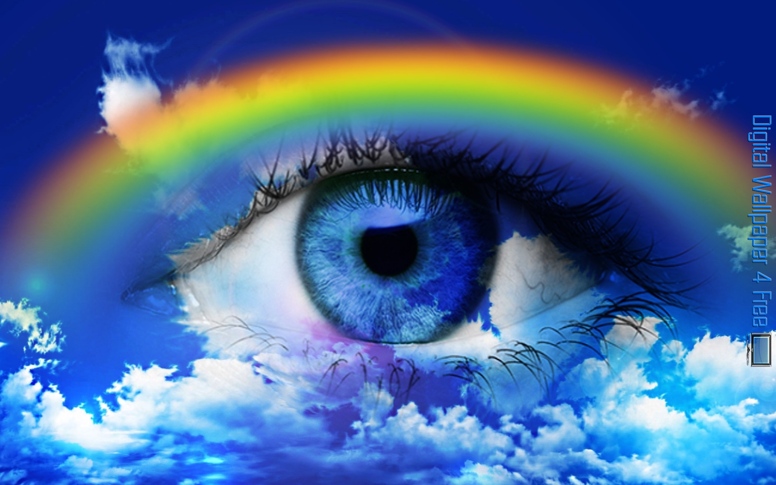 Rainbow Eye Wallpapers - Wallpaper Cave