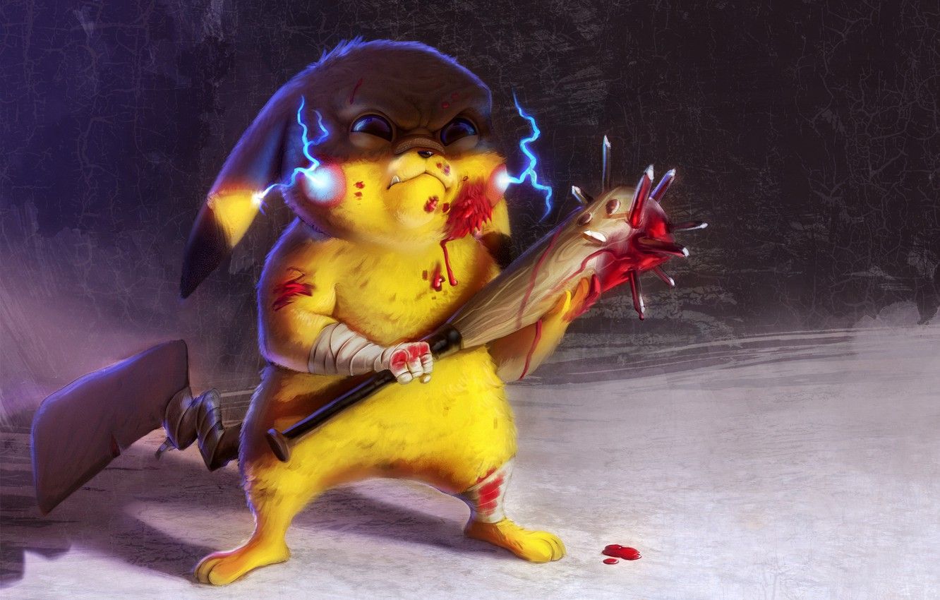 Scary Pikachu Wallpapers - Wallpaper Cave