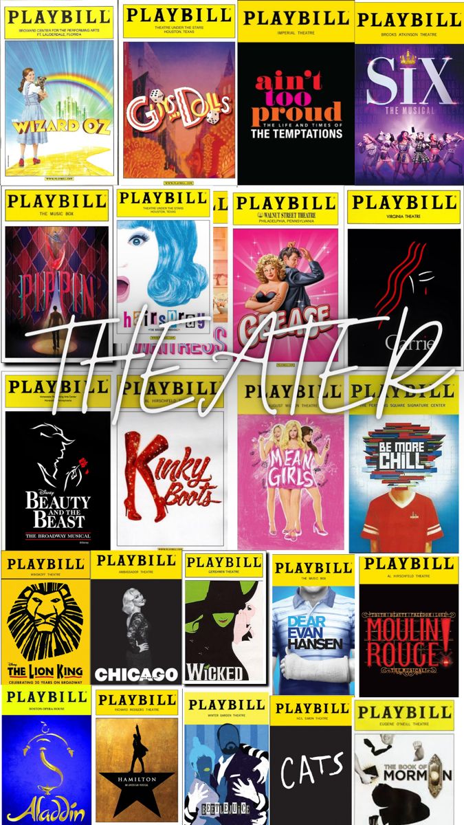 Playbill Wallpapers - Wallpaper Cave