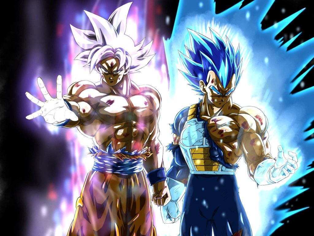 Goku And Vegeta UI Wallpapers - Wallpaper Cave