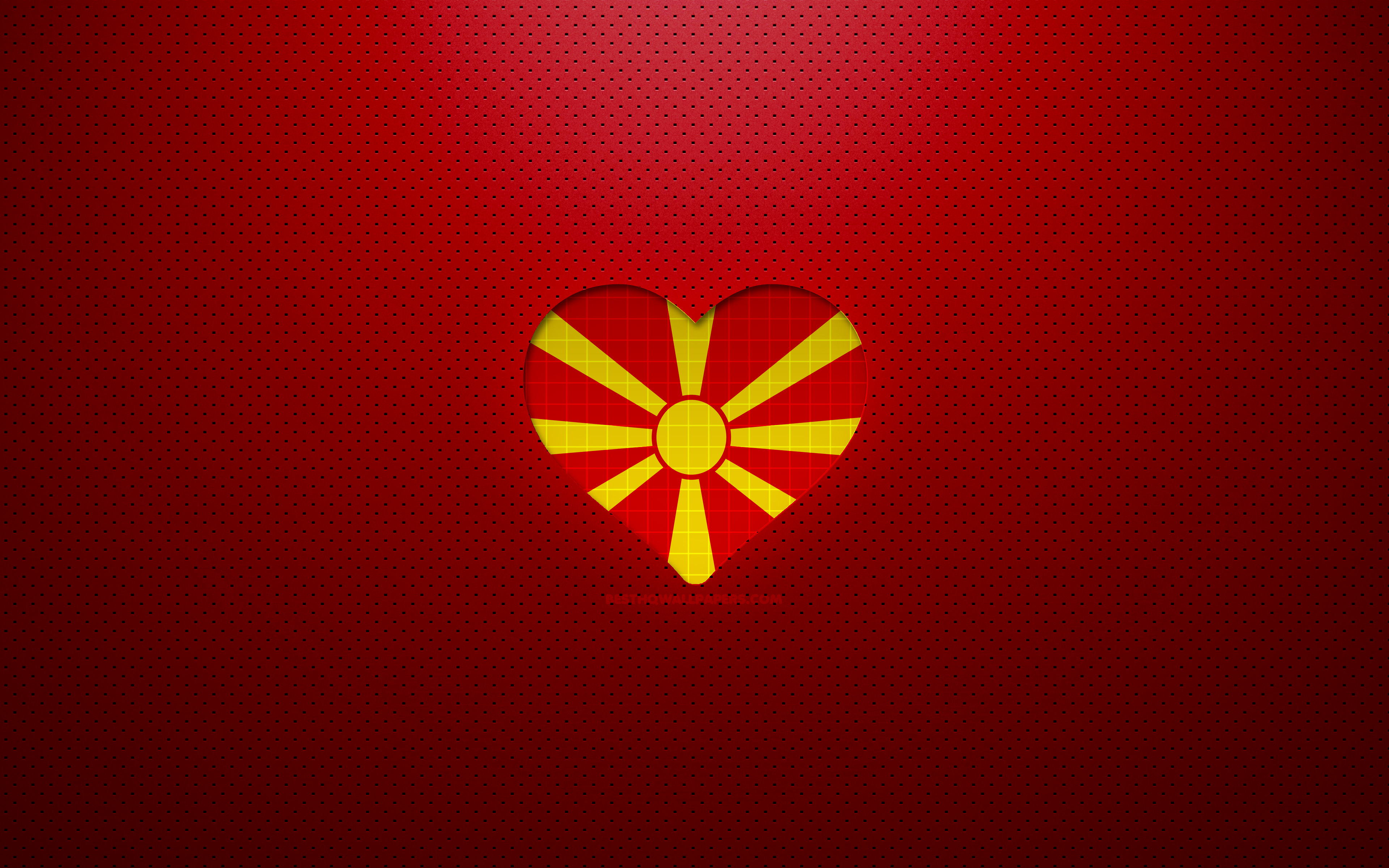 North Macedonia Flag Wallpapers - Wallpaper Cave