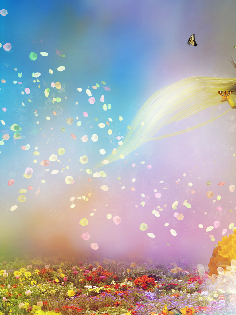 Bright Spring Illustration Wallpapers - Wallpaper Cave