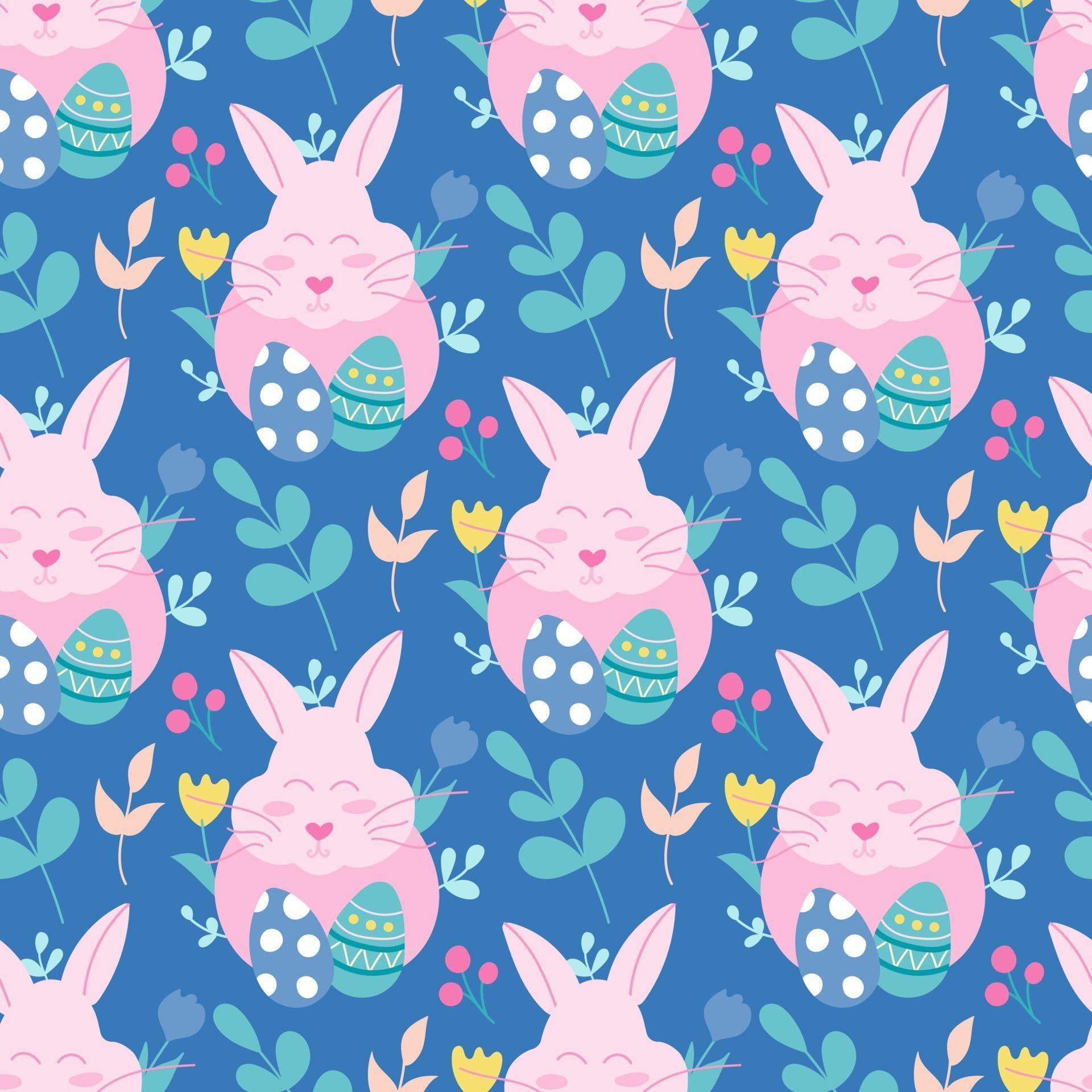 Easter Pink Blue Wallpapers - Wallpaper Cave